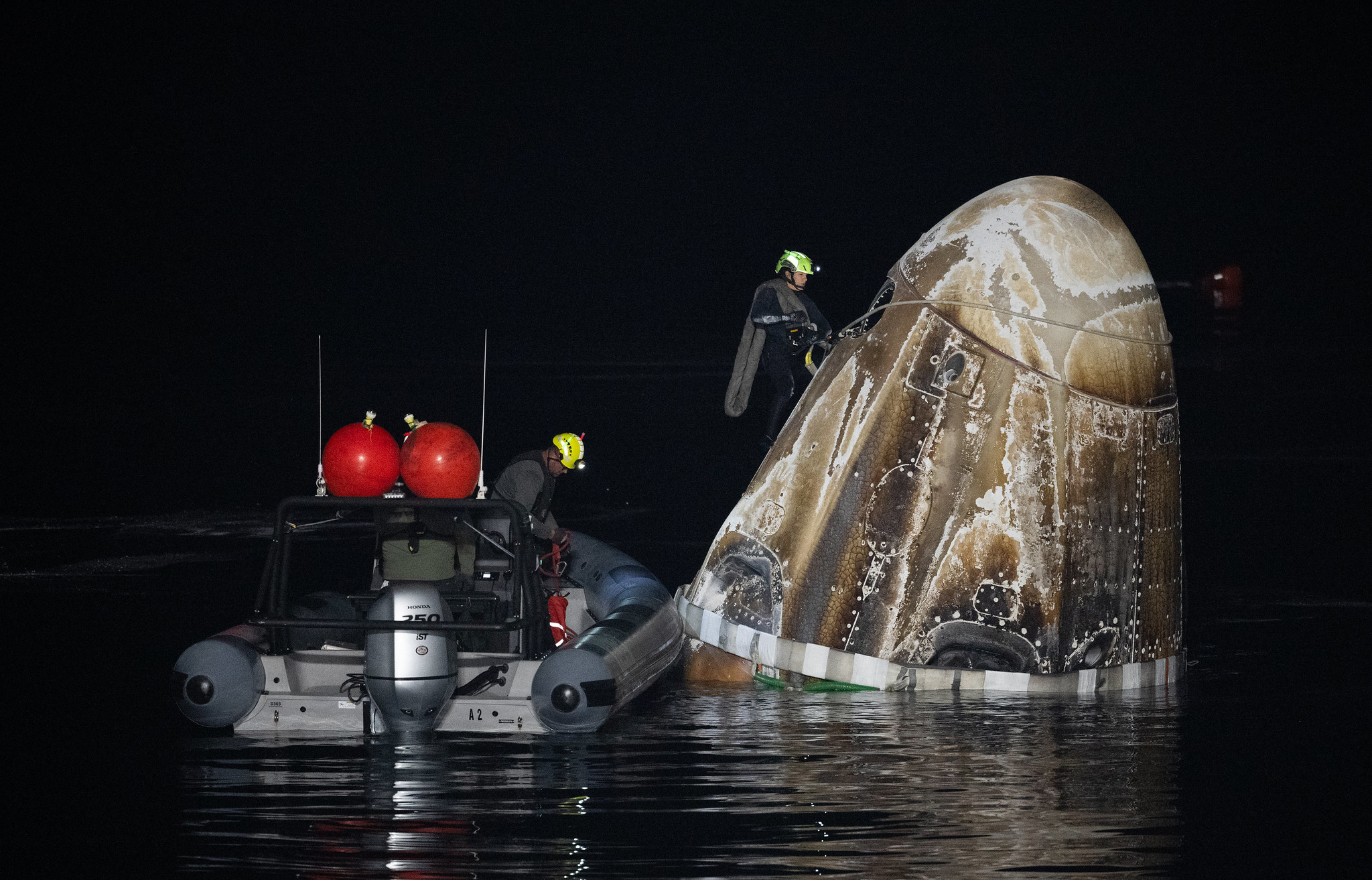 Crew-7 returns to Earth