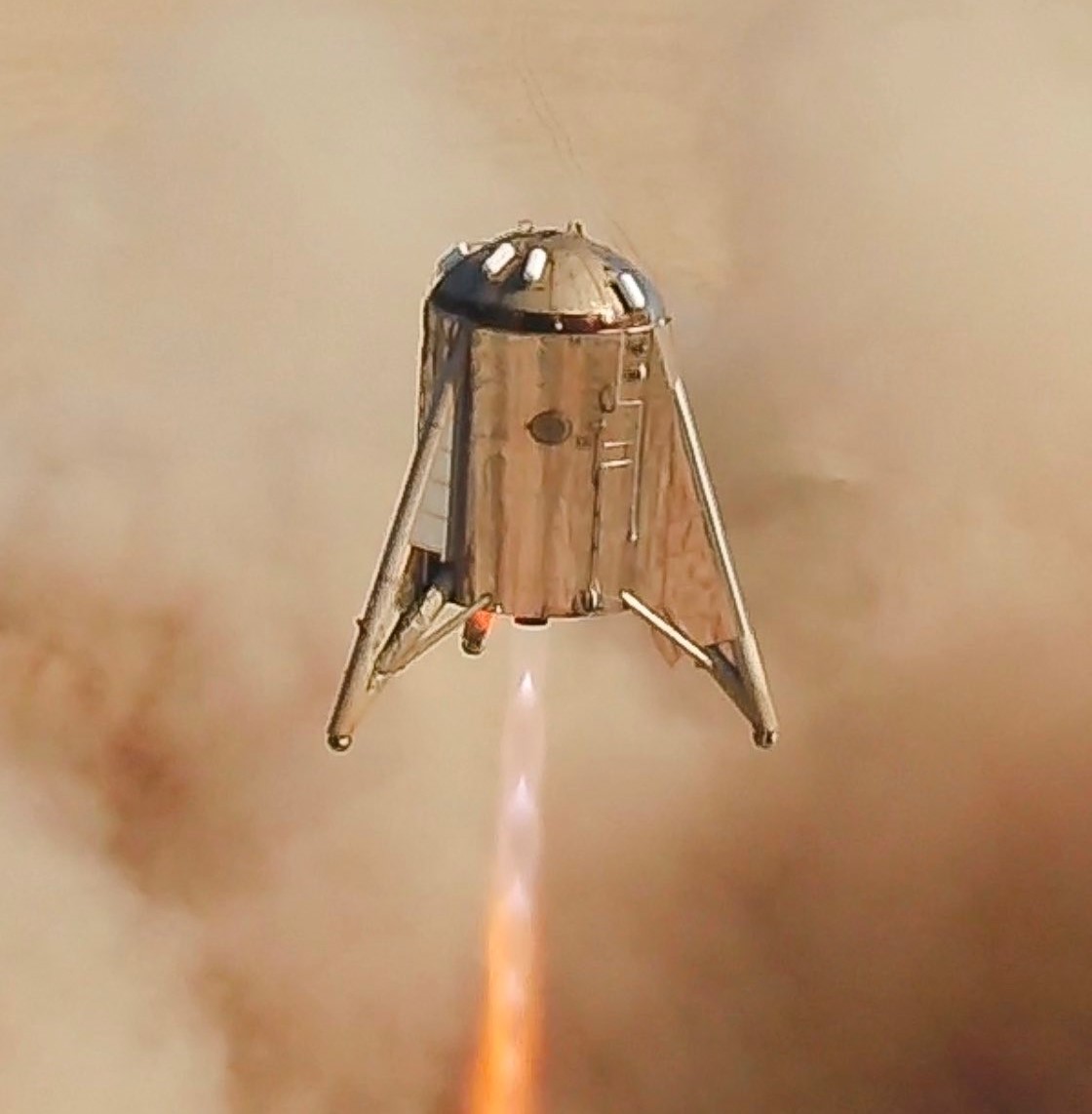 SpaceX - 150m Hop - Starship Hopper Rocket Launch