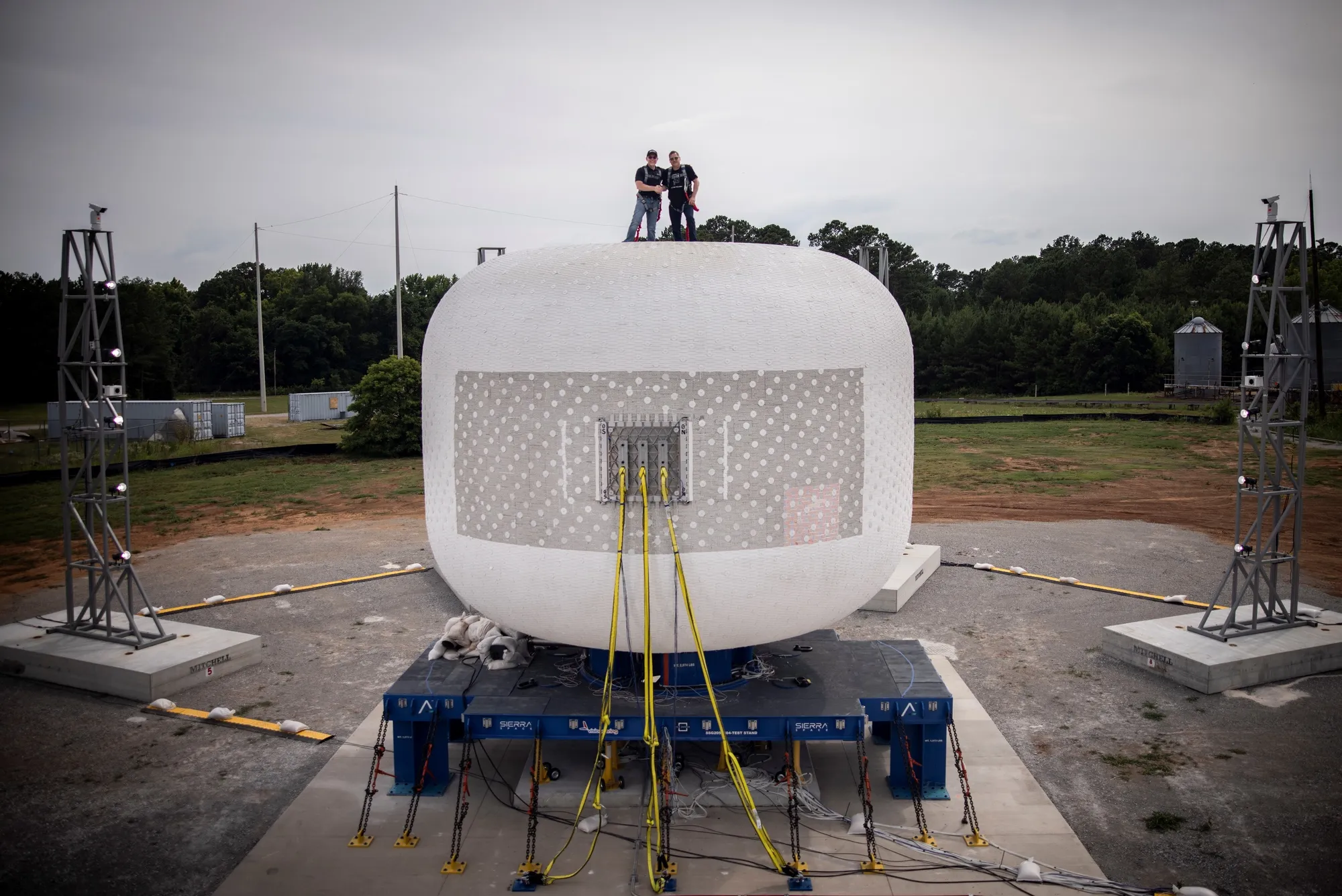 Sierra Space Successfully Bursts Second Full Scale Inflatable Module ...