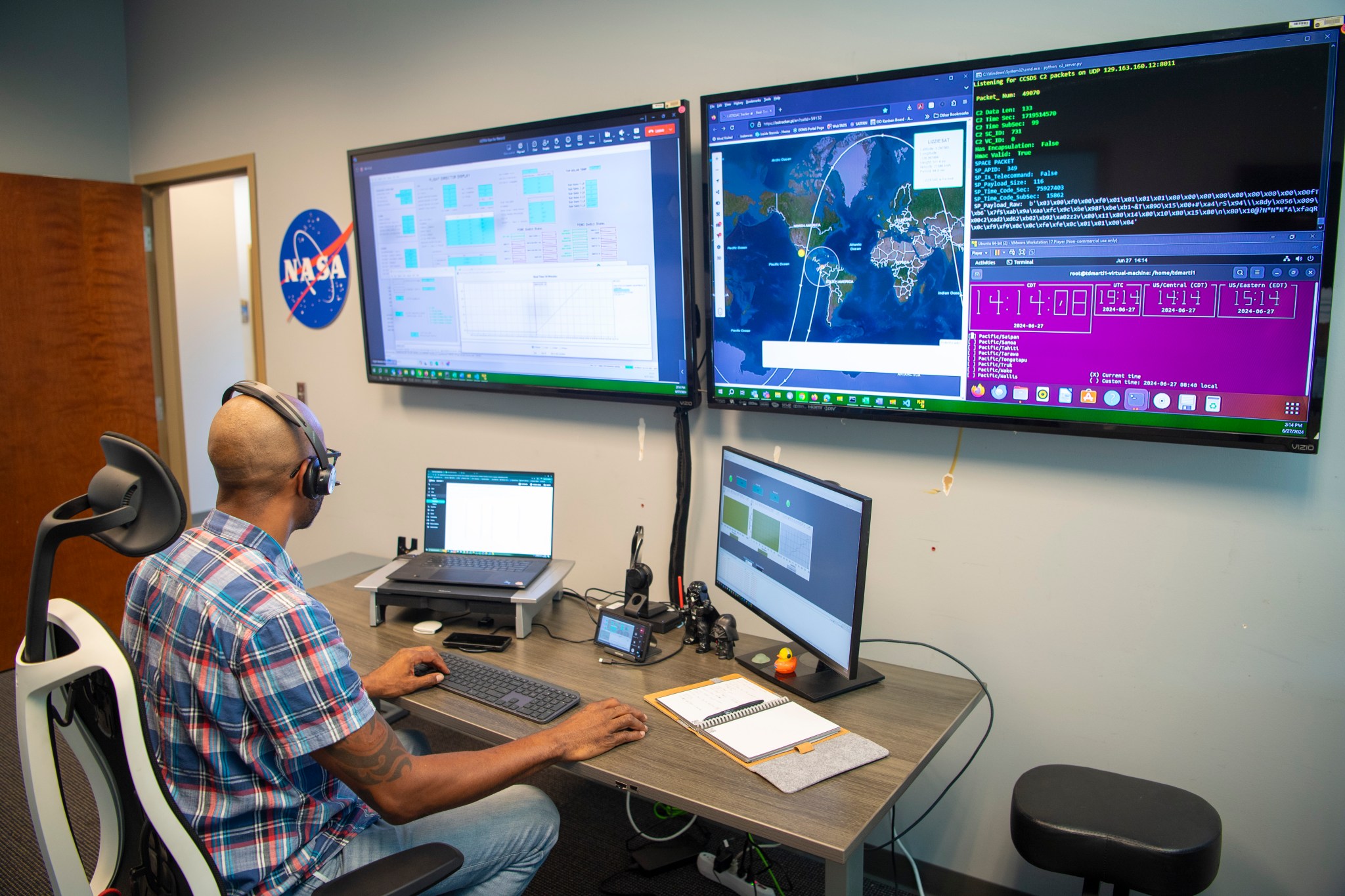 NASA Stennis Achieves Primary Success for Historic In-Space Mission