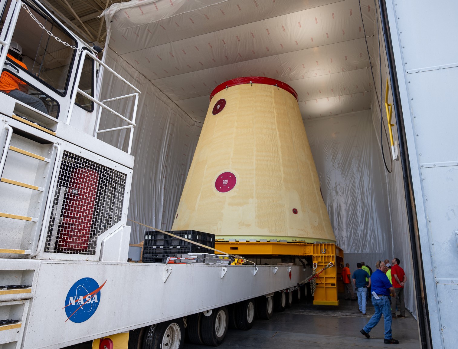 NASA Invites Media to Watch Artemis II Rocket Adapter Roll Out - Space ...