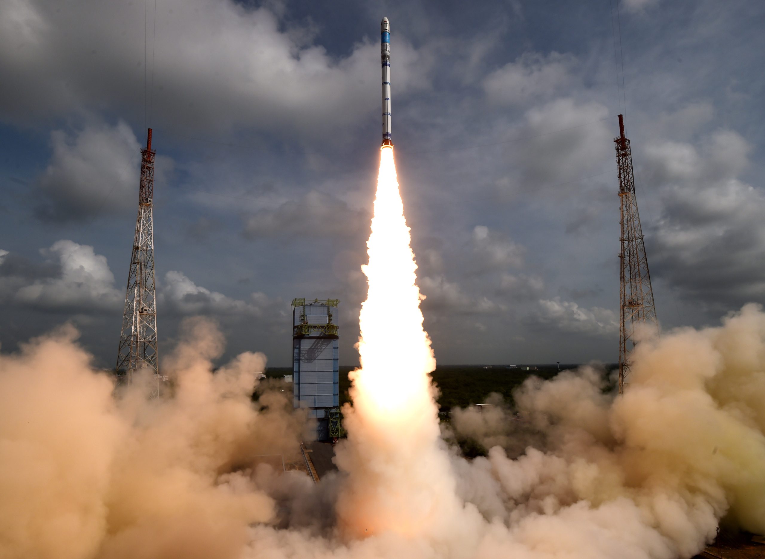 PSLV EOS-08/Microsat-2C SSLV Rocket Launch