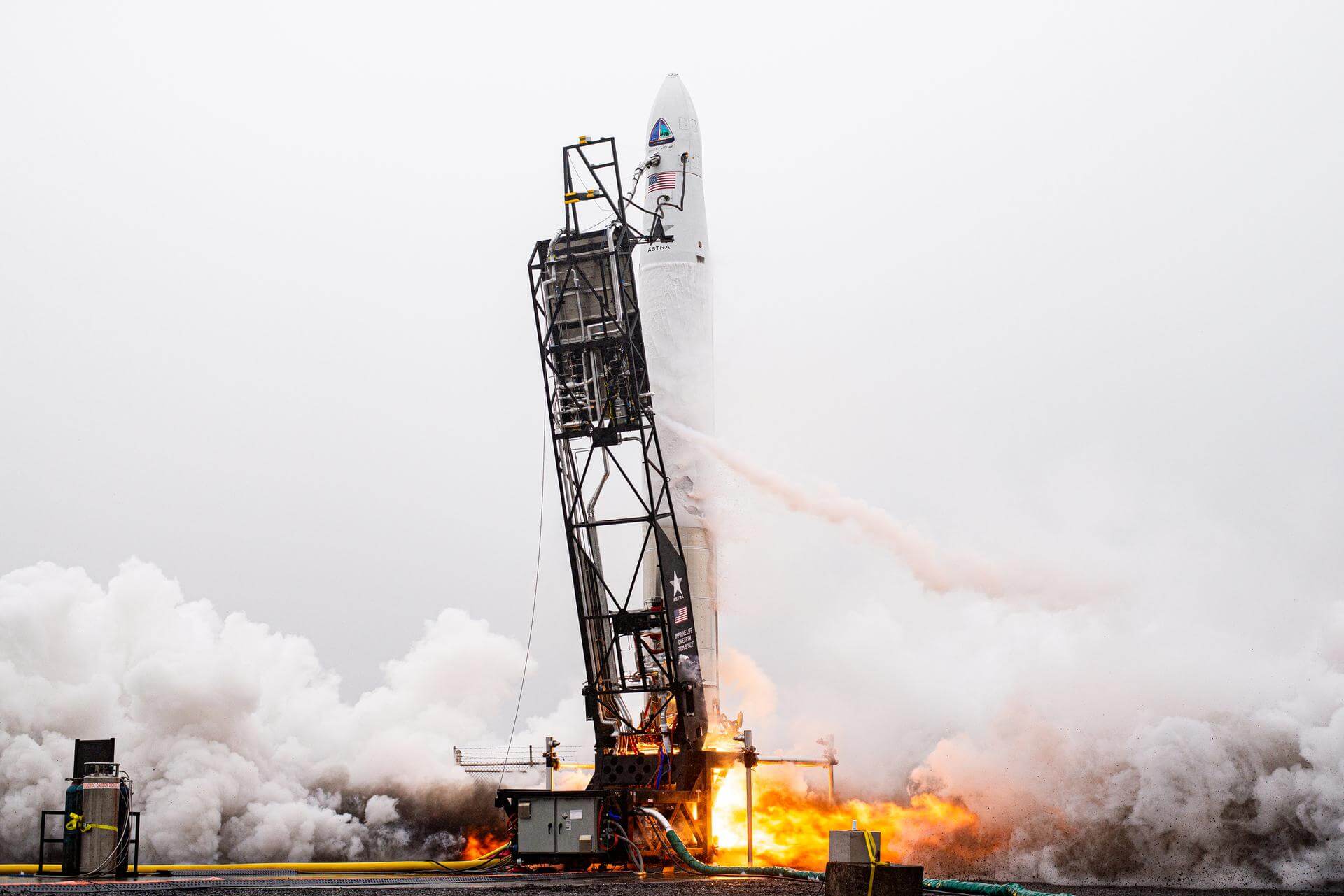 Astra Space Spaceflight Astra-1 Astra Rocket 3 Rocket Launch