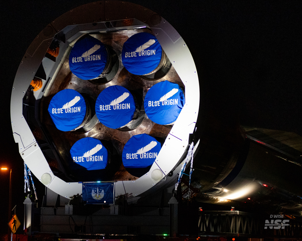 Blue Origin rolls out New Glenn’s first stage for testing - Space ...