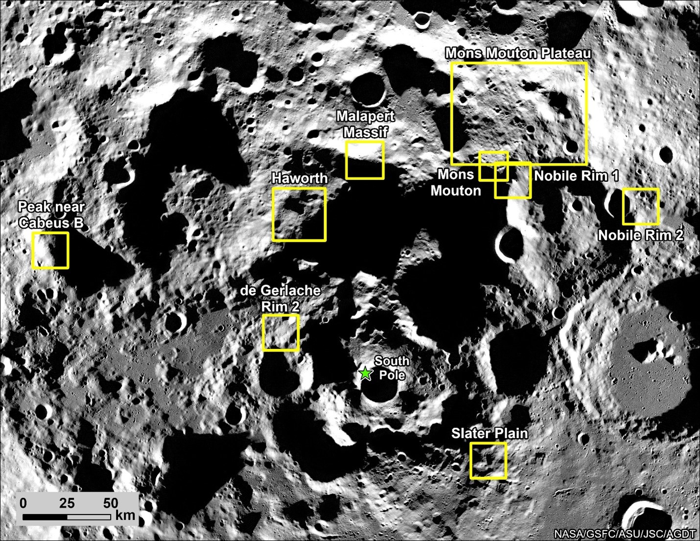 NASA Provides Update on Artemis III Moon Landing Regions - Space Launch ...