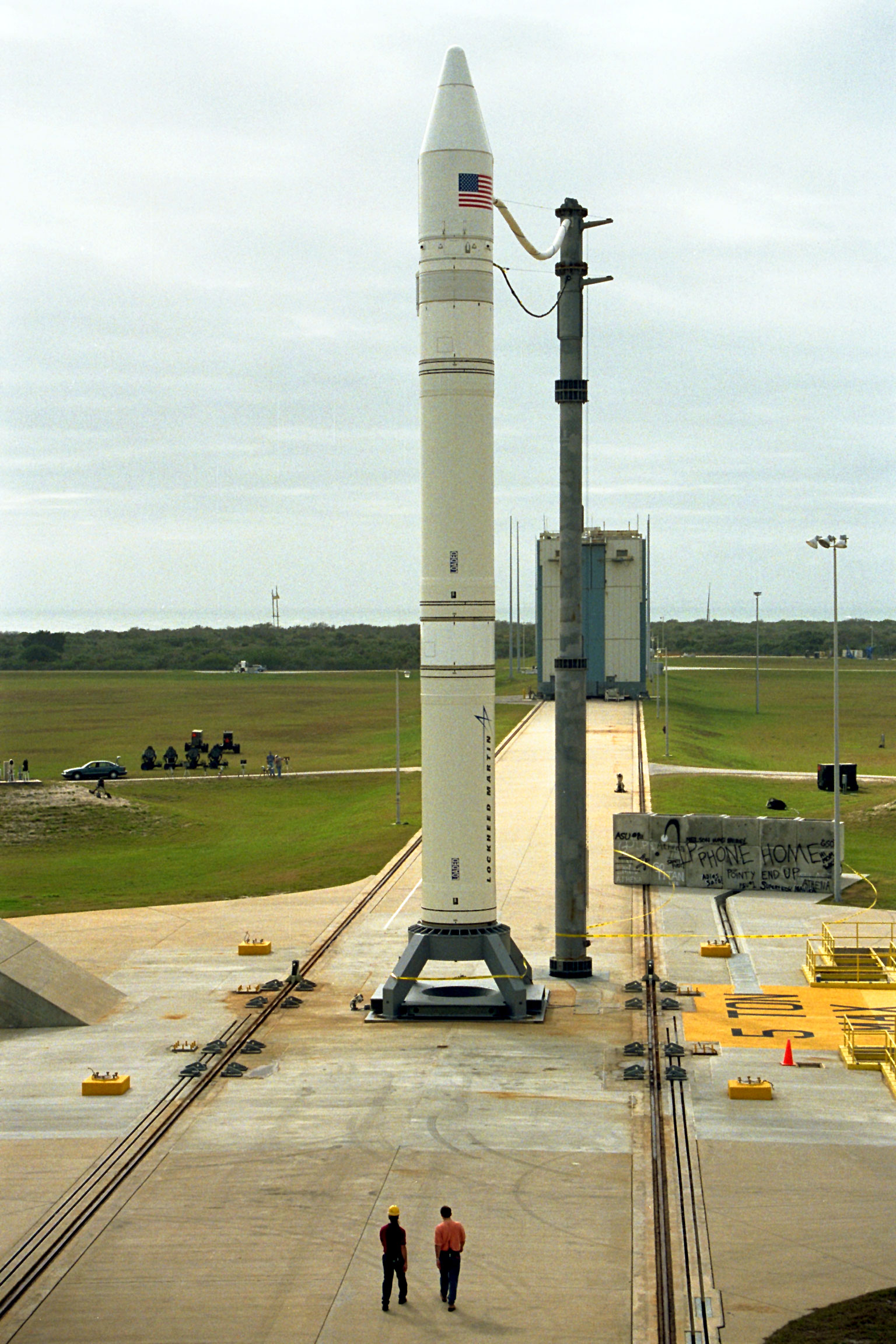 Lockheed Martin Lunar Prospector Athena II Rocket Launch