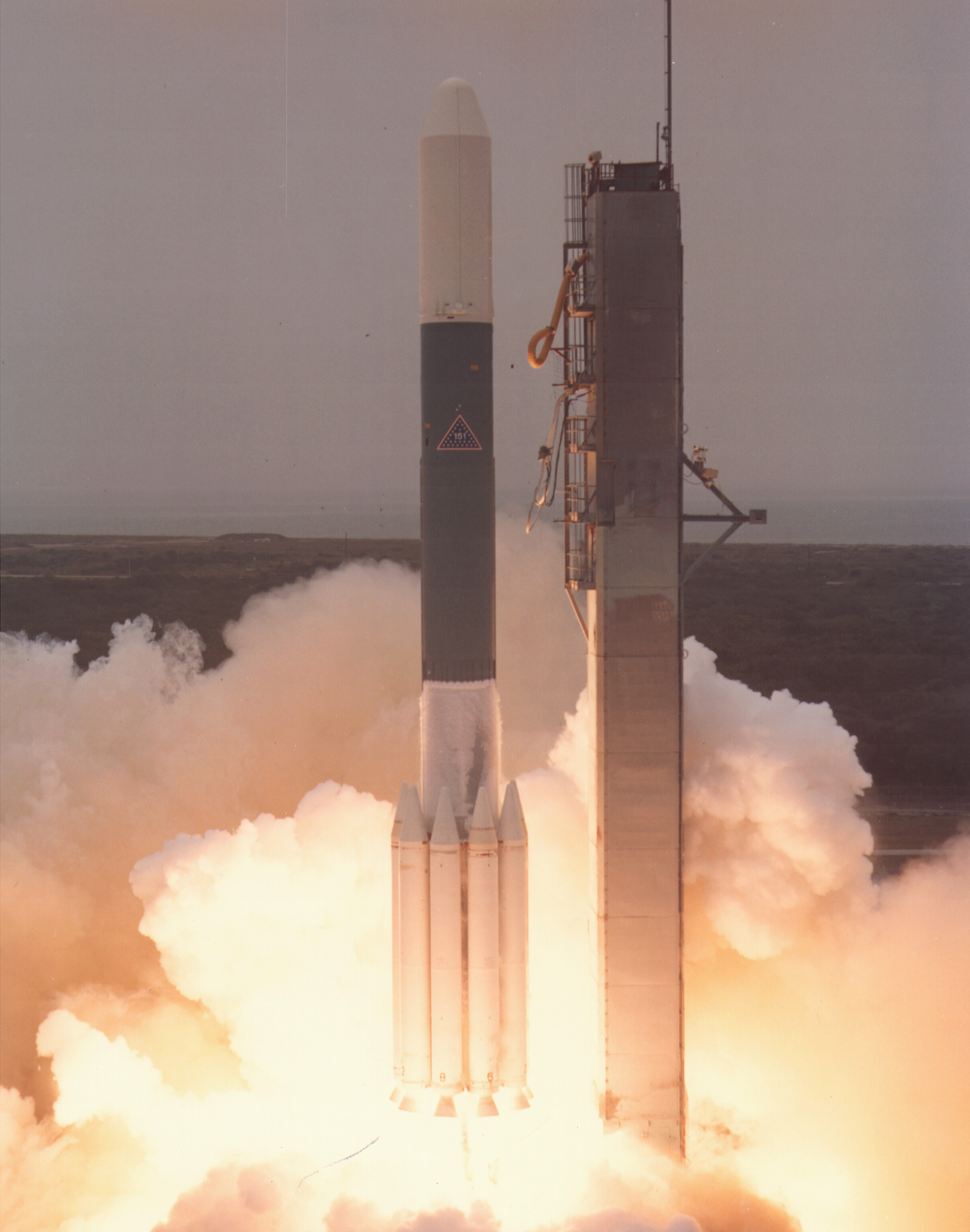 United States Air Force Dynamics Explorer 1 & 2 Delta 3913 Rocket Launch
