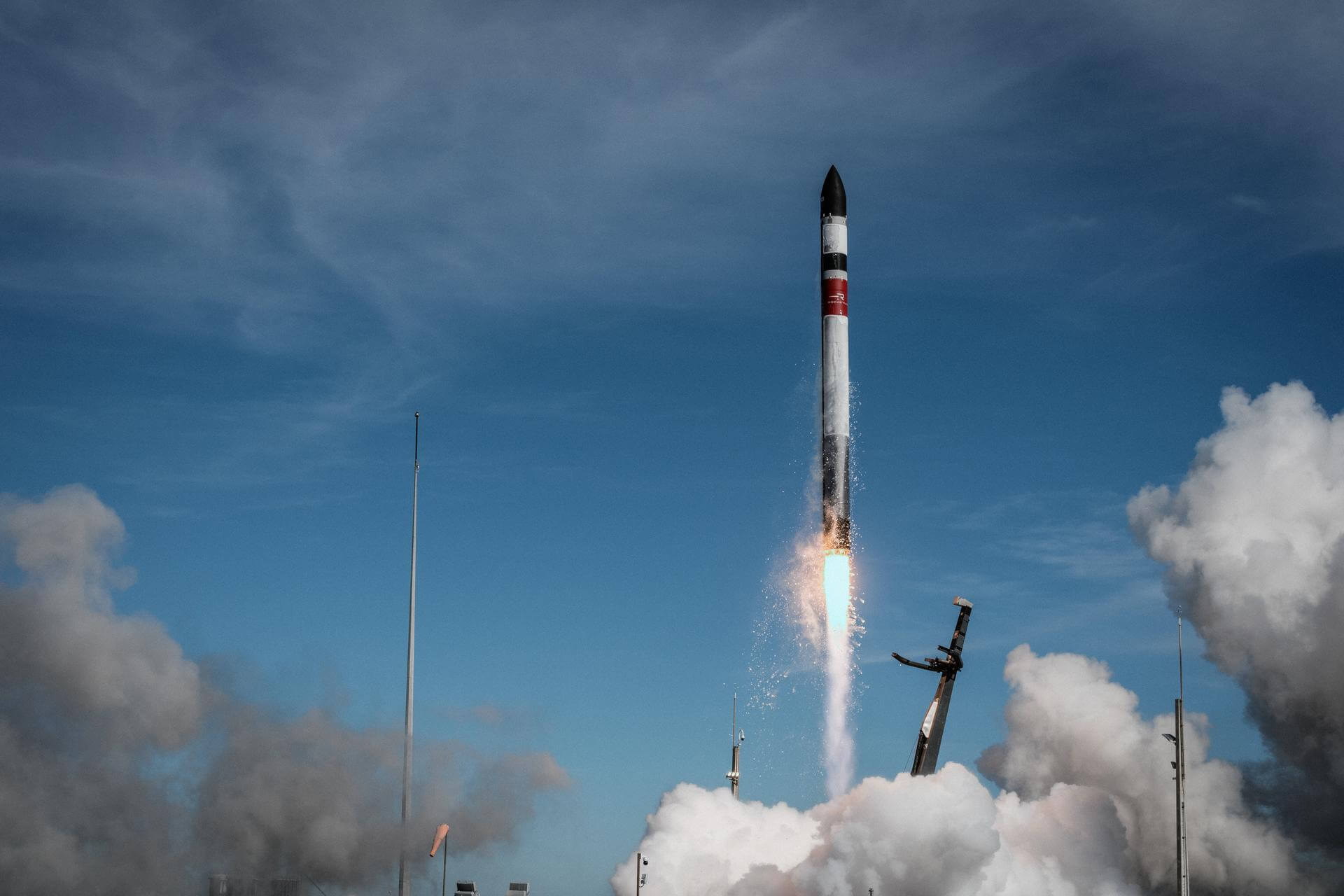 Rocket Lab Beginning Of The Swarm (ACS3 & NeonSat-1) Electron Rocket Launch