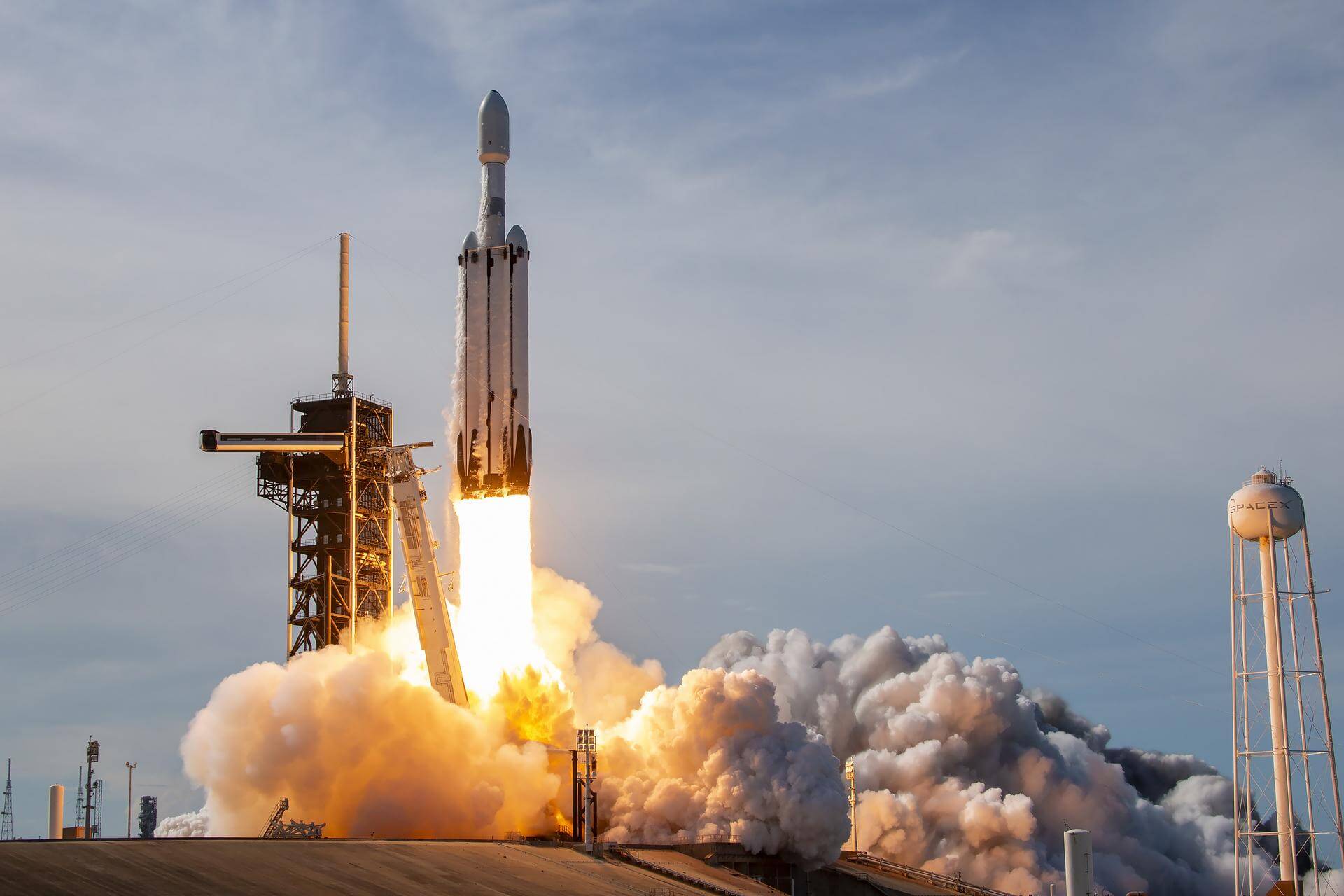 SpaceX GOES-U Falcon Heavy Rocket Launch