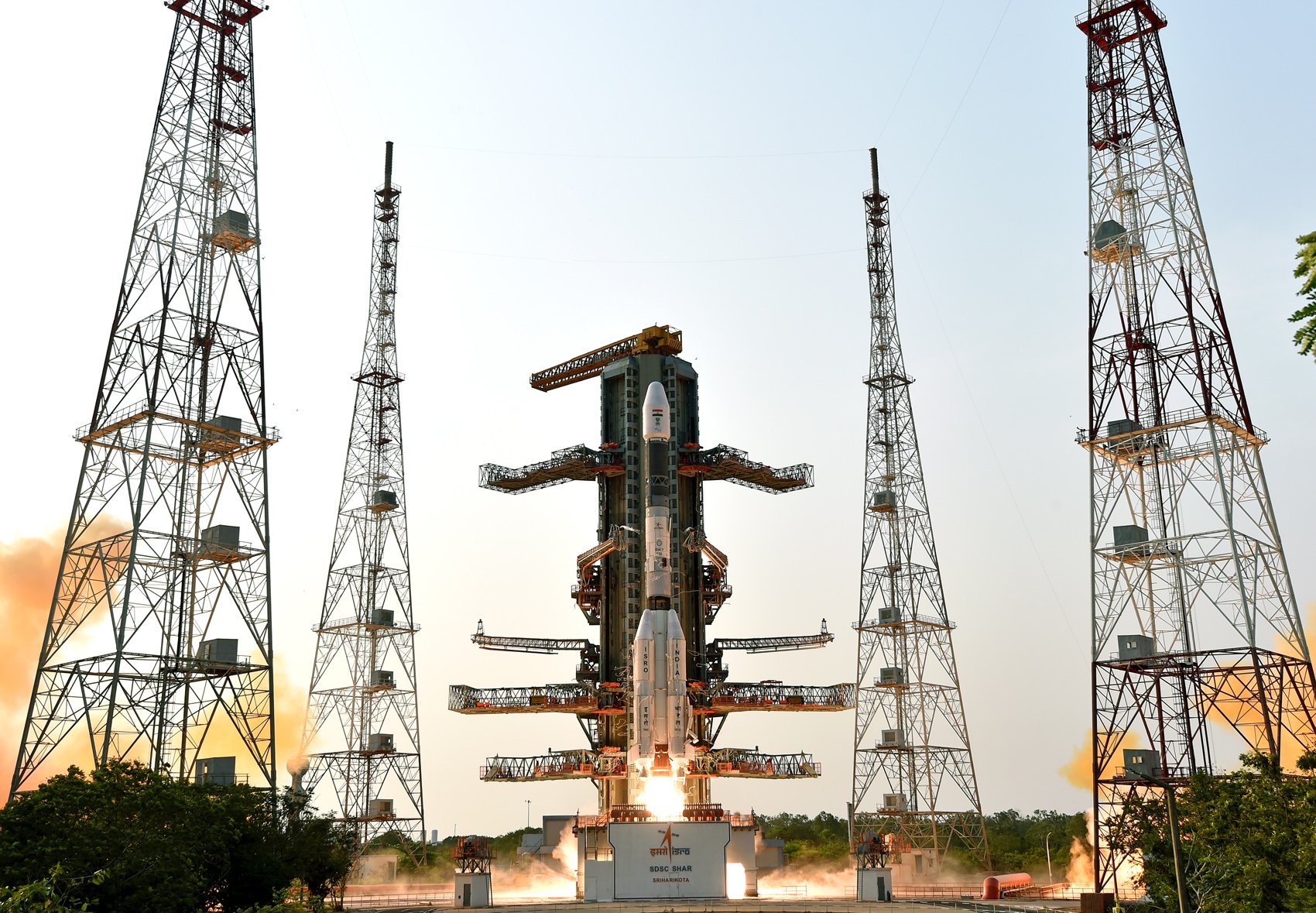 PSLV NISAR (NASA-ISRO Synthetic Aperture Radar) GSLV Mk II Rocket Launch