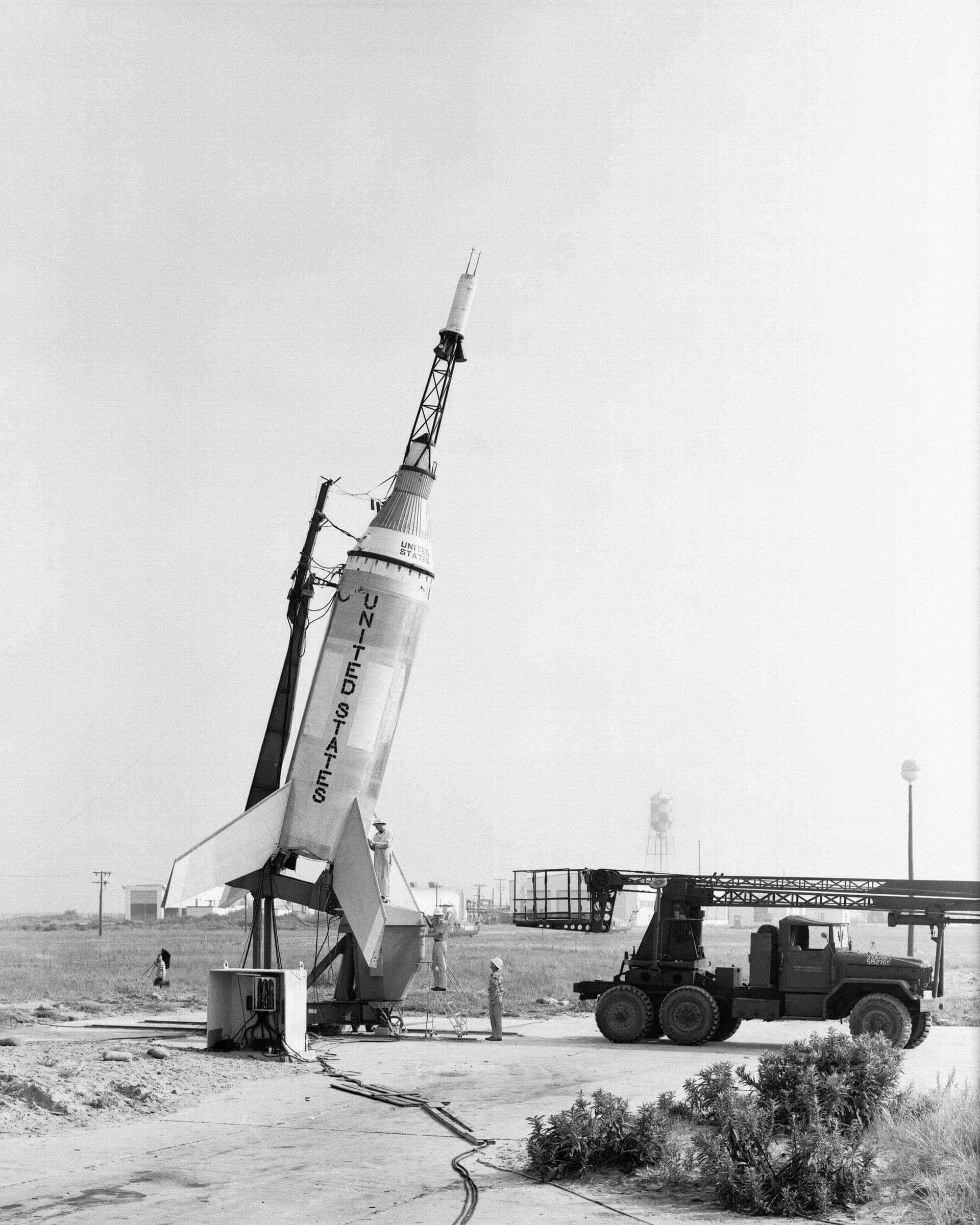NASA LJ-1 Little Joe Rocket Launch