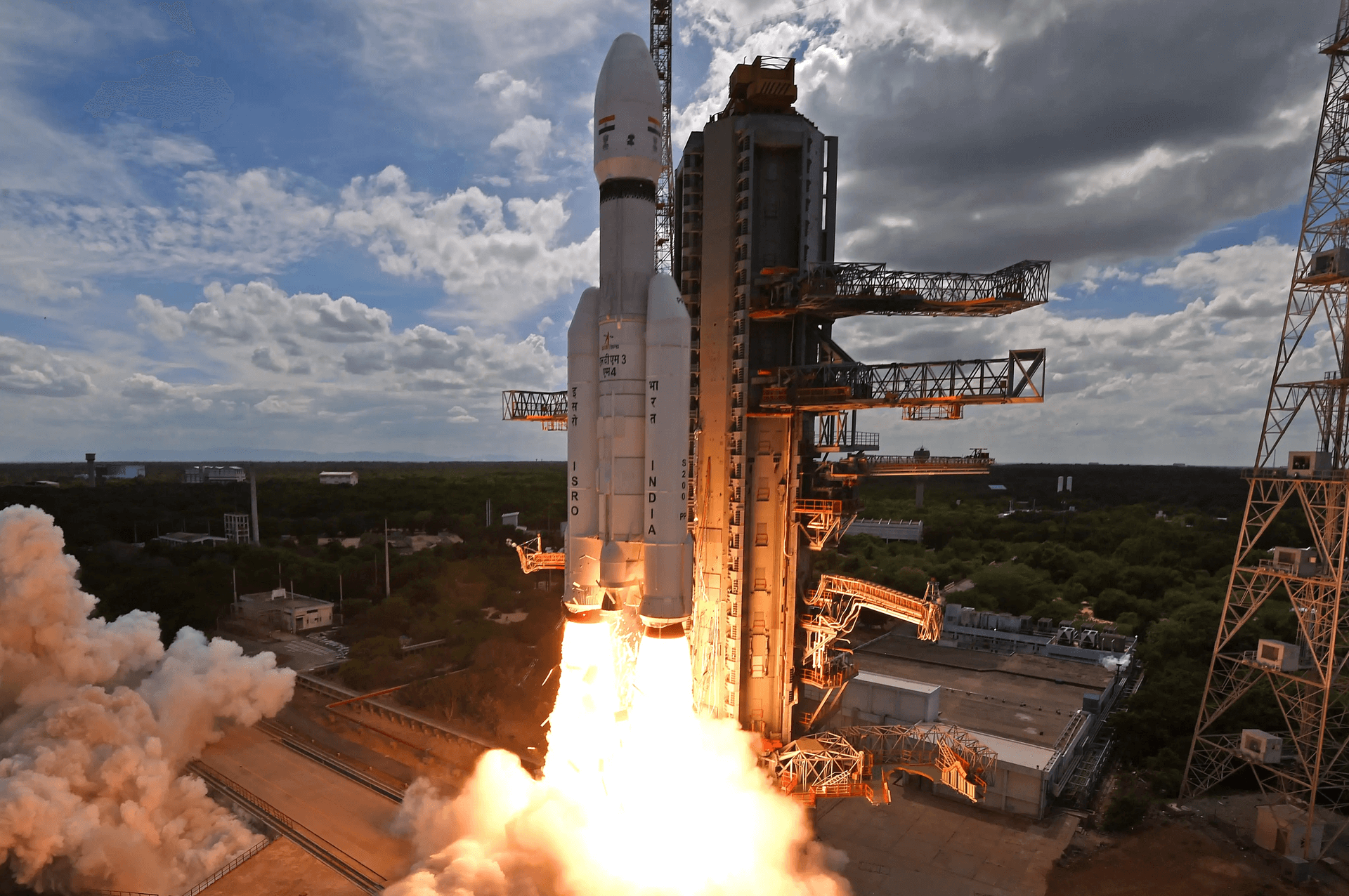 PSLV Chandrayaan-3 LVM-3 Rocket Launch