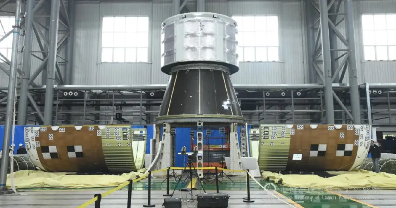China performs fairing separation test for crewed moon mission rocket ...