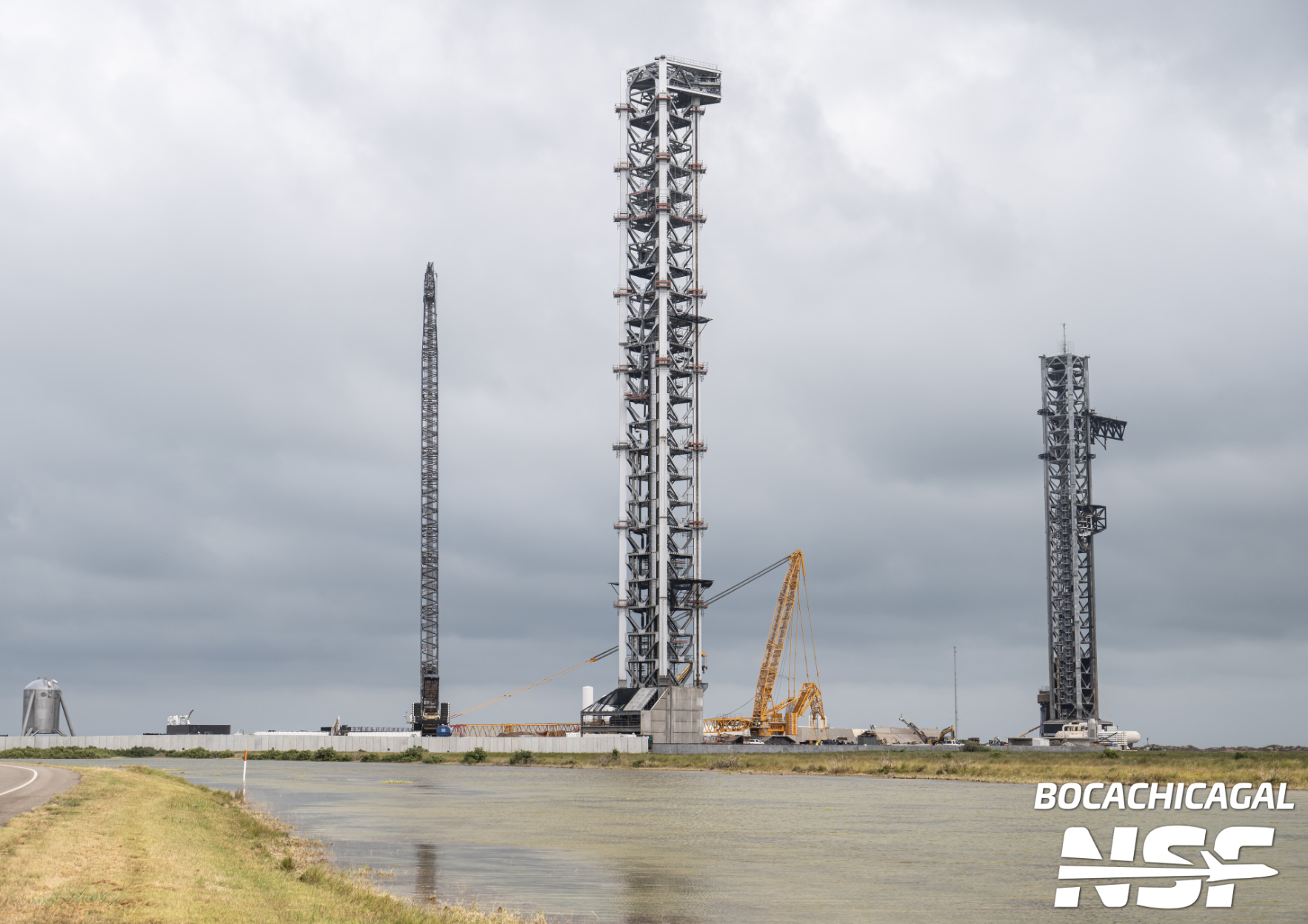 Starbase continues its rapid pace of advancement after Starship Flight ...