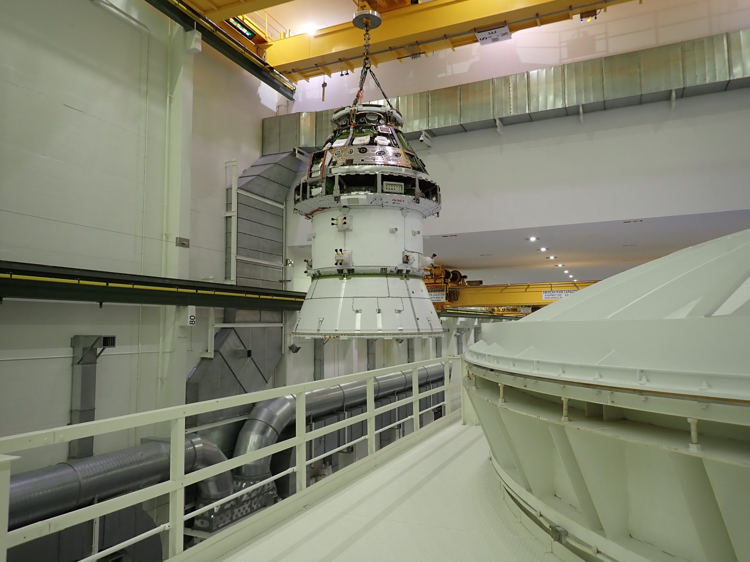 Vacuum Testing Complete on Artemis II Orion Spacecraft - Space Launch ...