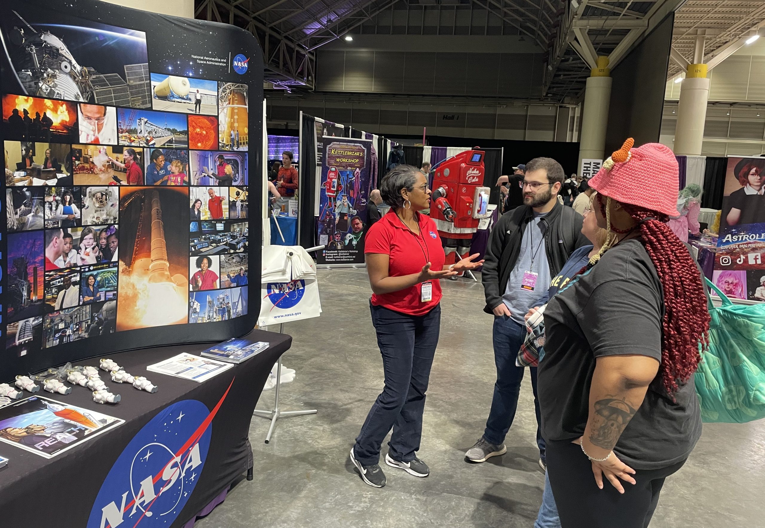NASA Attends FAN EXPO New Orleans - Space Launch Schedule