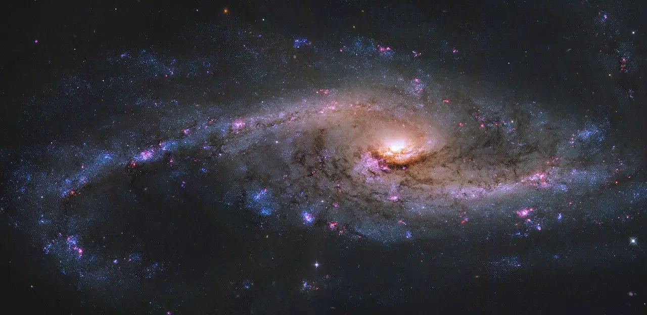 Hubble Spies a Spectacular Starburst Galaxy - Space Launch Schedule