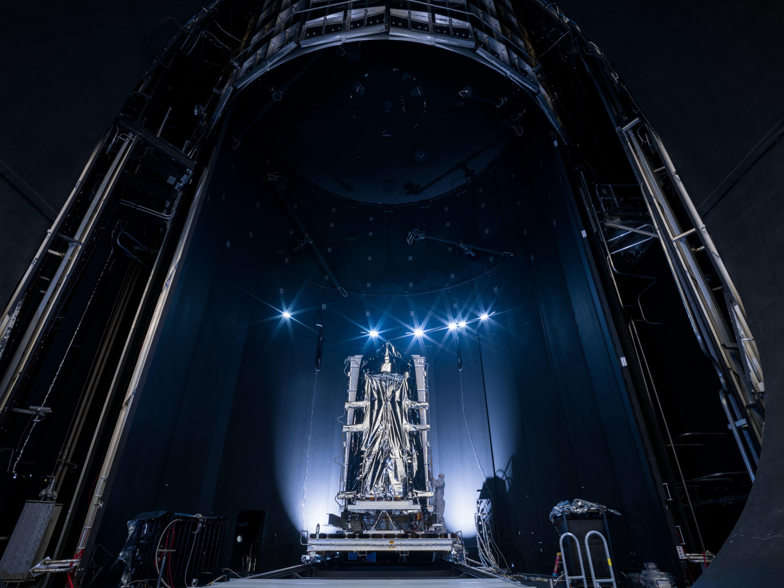 NEO Surveyor Instrument Enclosure Inside Historic Chamber A - Space ...