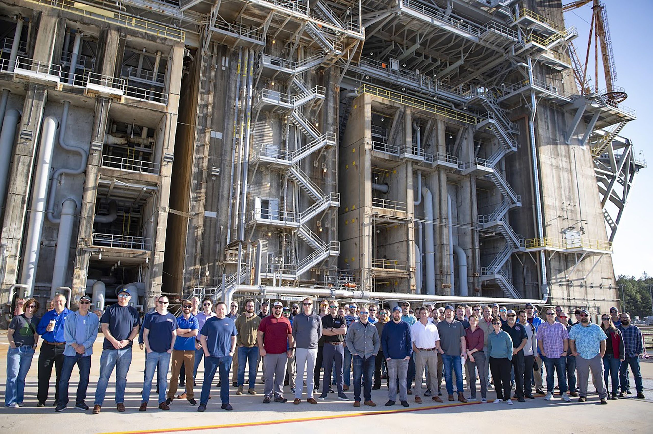 Rocket Test Group Visits NASA Stennis - Space Launch Schedule