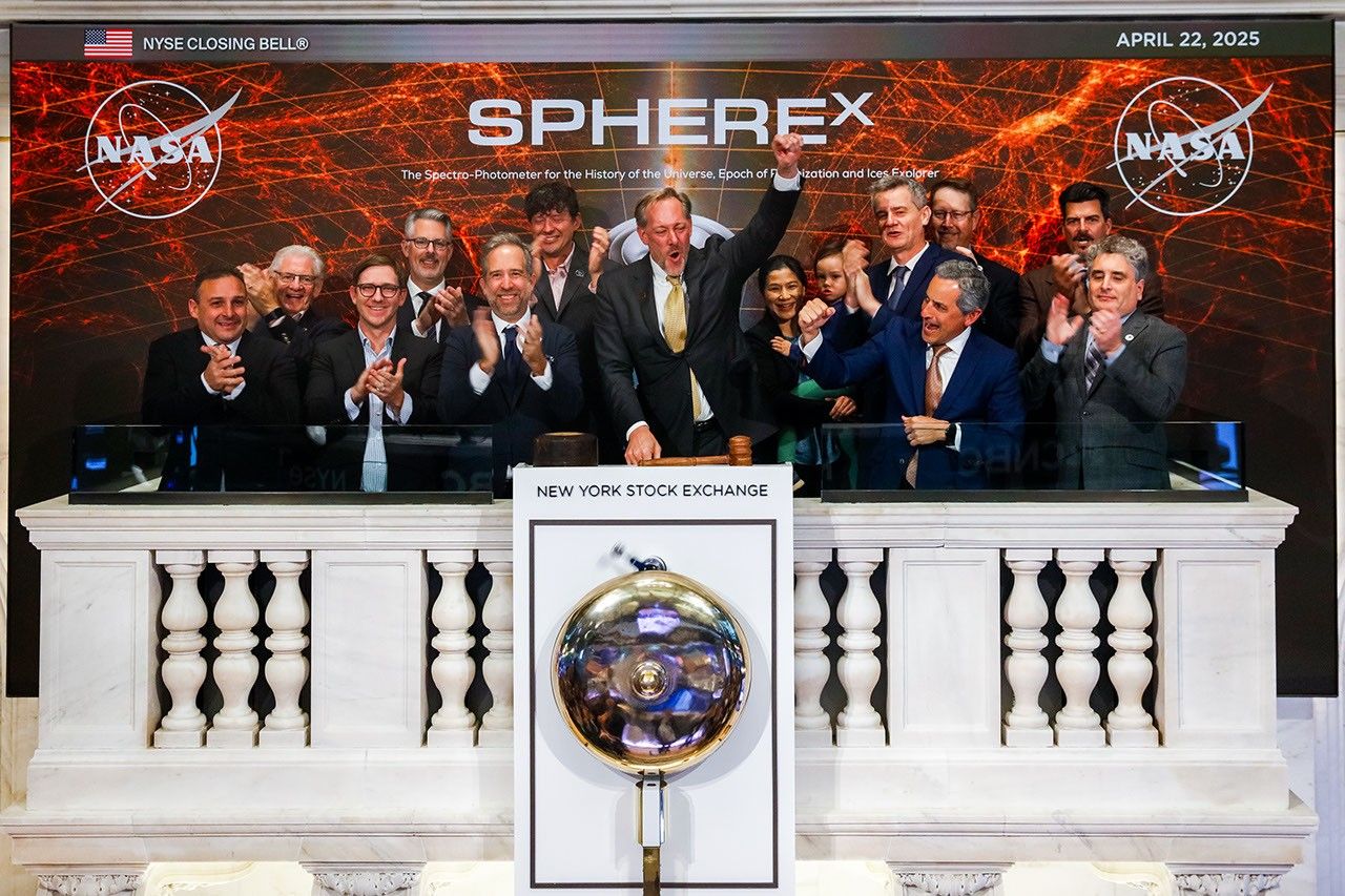New York Stock Exchange Welcomes NASA’s SPHEREx Team - Space Launch ...