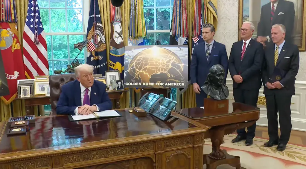 Trump taps Space Force general to lead $175 billion Golden Dome missile ...
