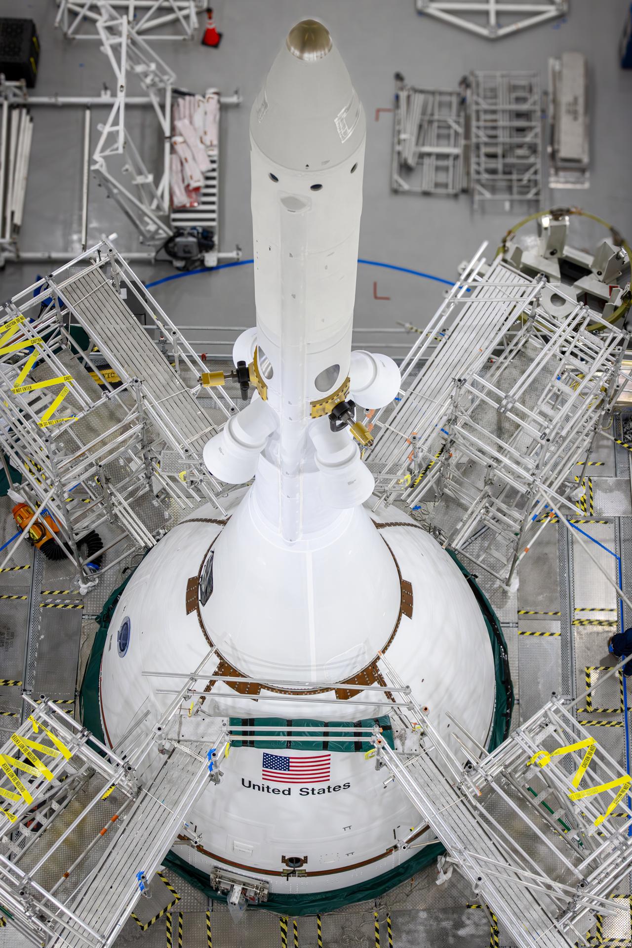NASA’s Orion Spacecraft Secures Critical Abort System Hardware for ...