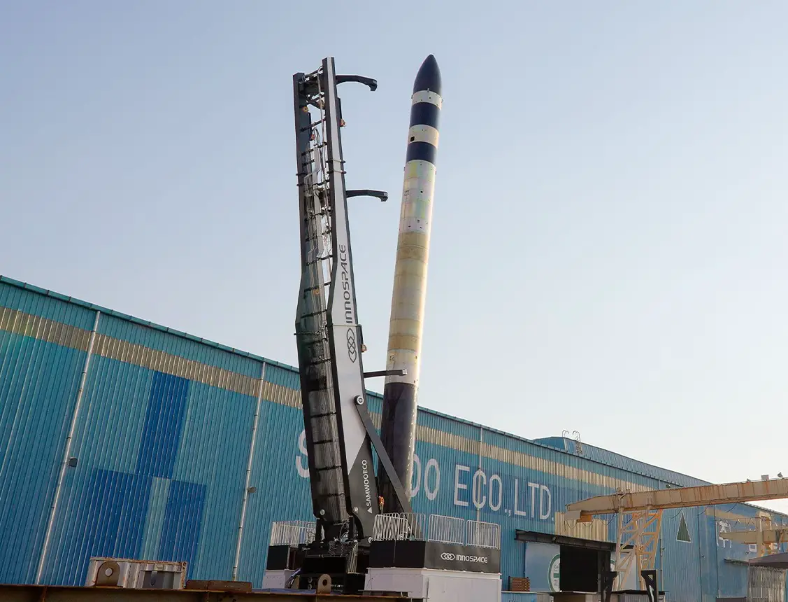 Innospace Spaceward HANBIT-Nano Rocket Launch