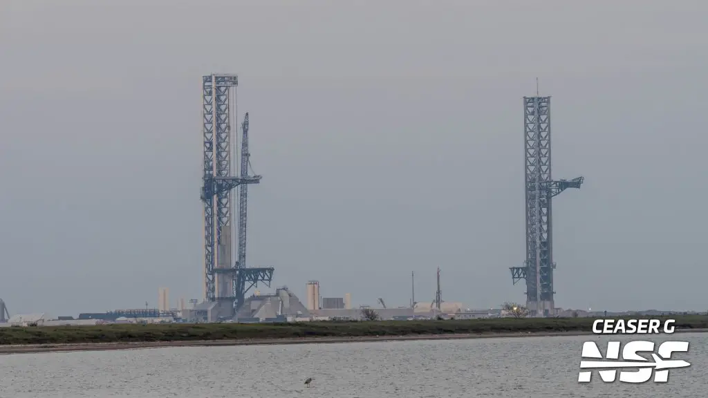 The future of Starship’s Pad 1 tower and launch mount - Space Launch ...