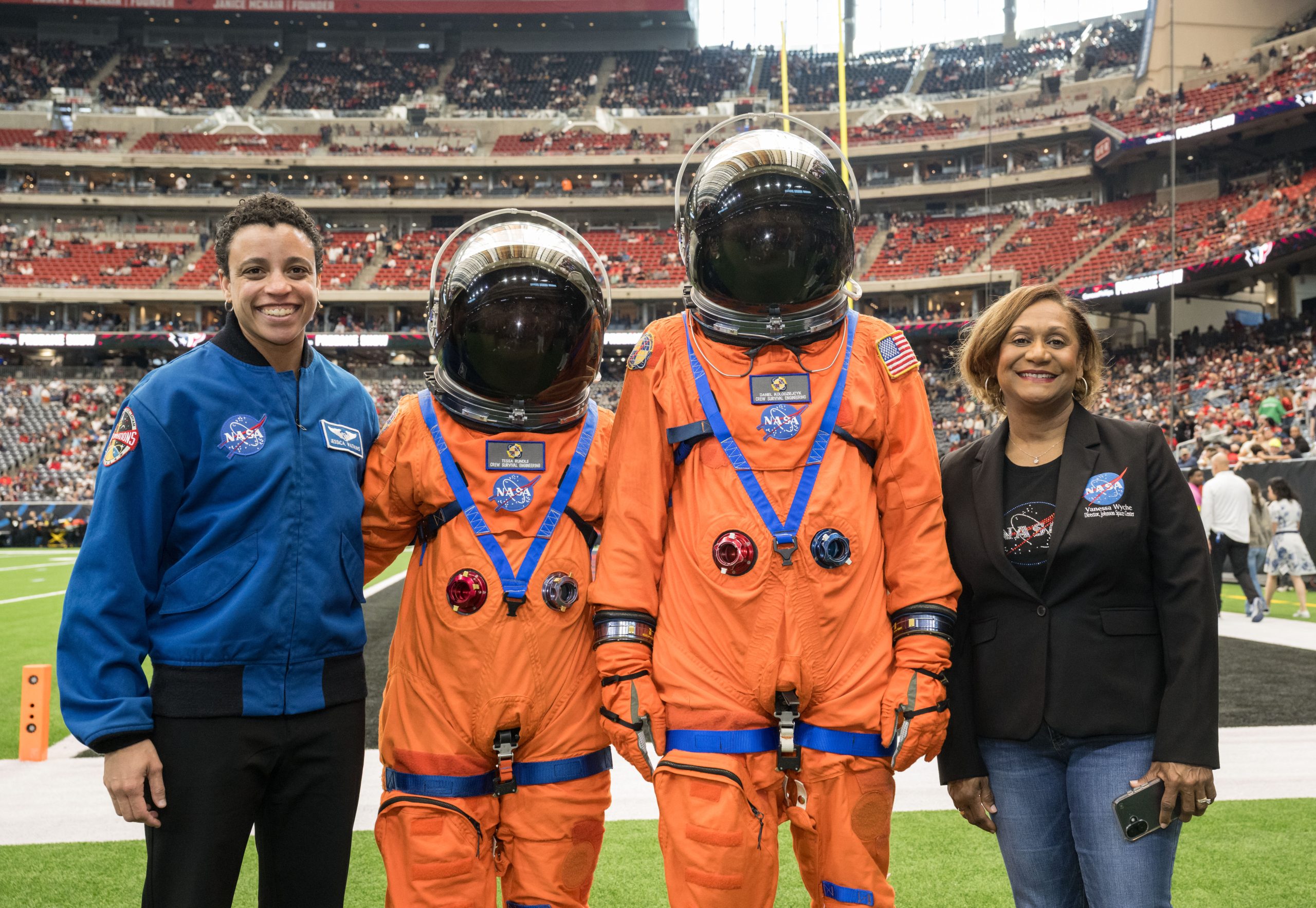 NASA Celebrates Artemis II During Houston Texans Space City Day - Space ...
