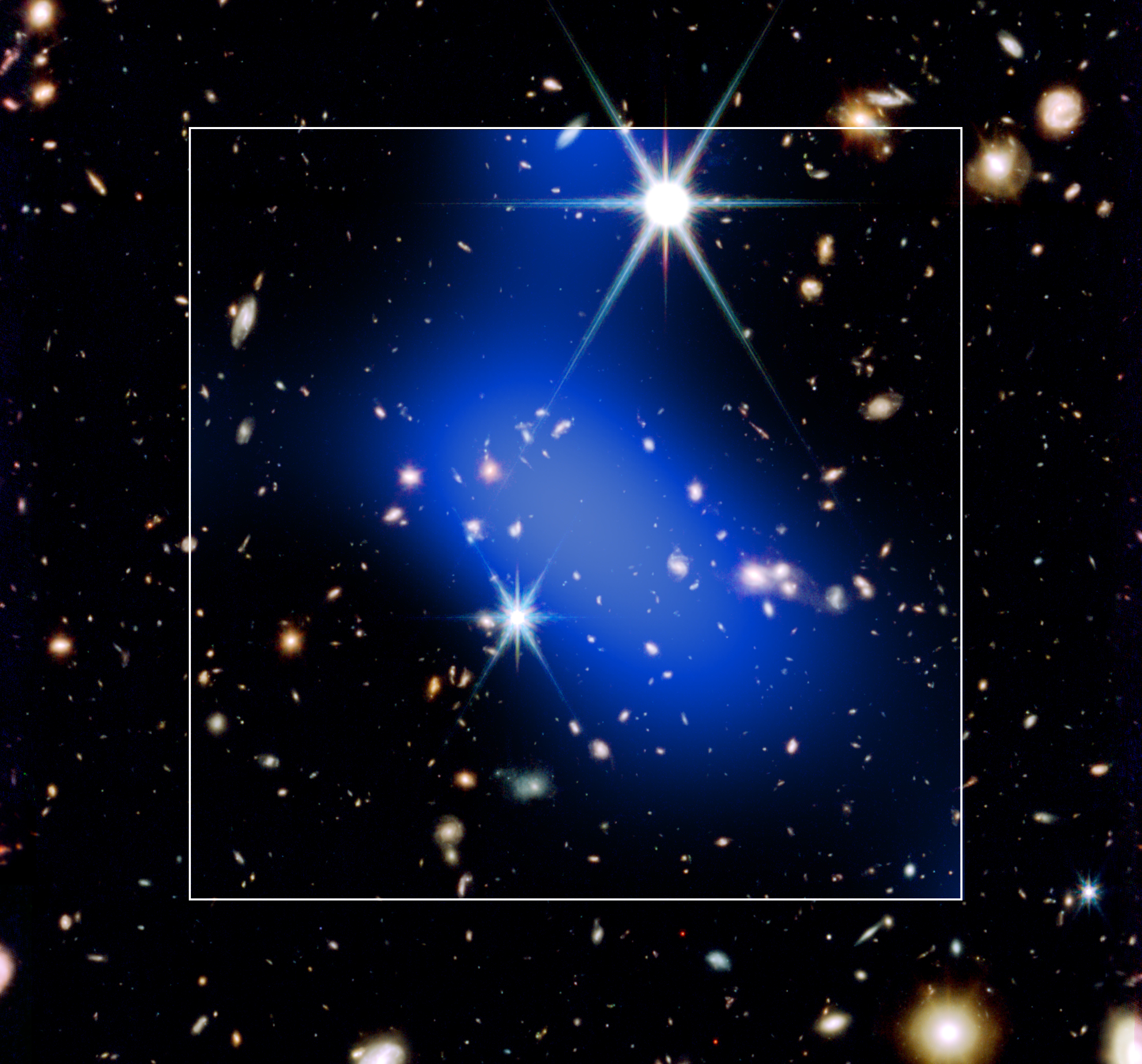 NASA Telescopes Spot Surprisingly Mature Cluster in Early Universe ...