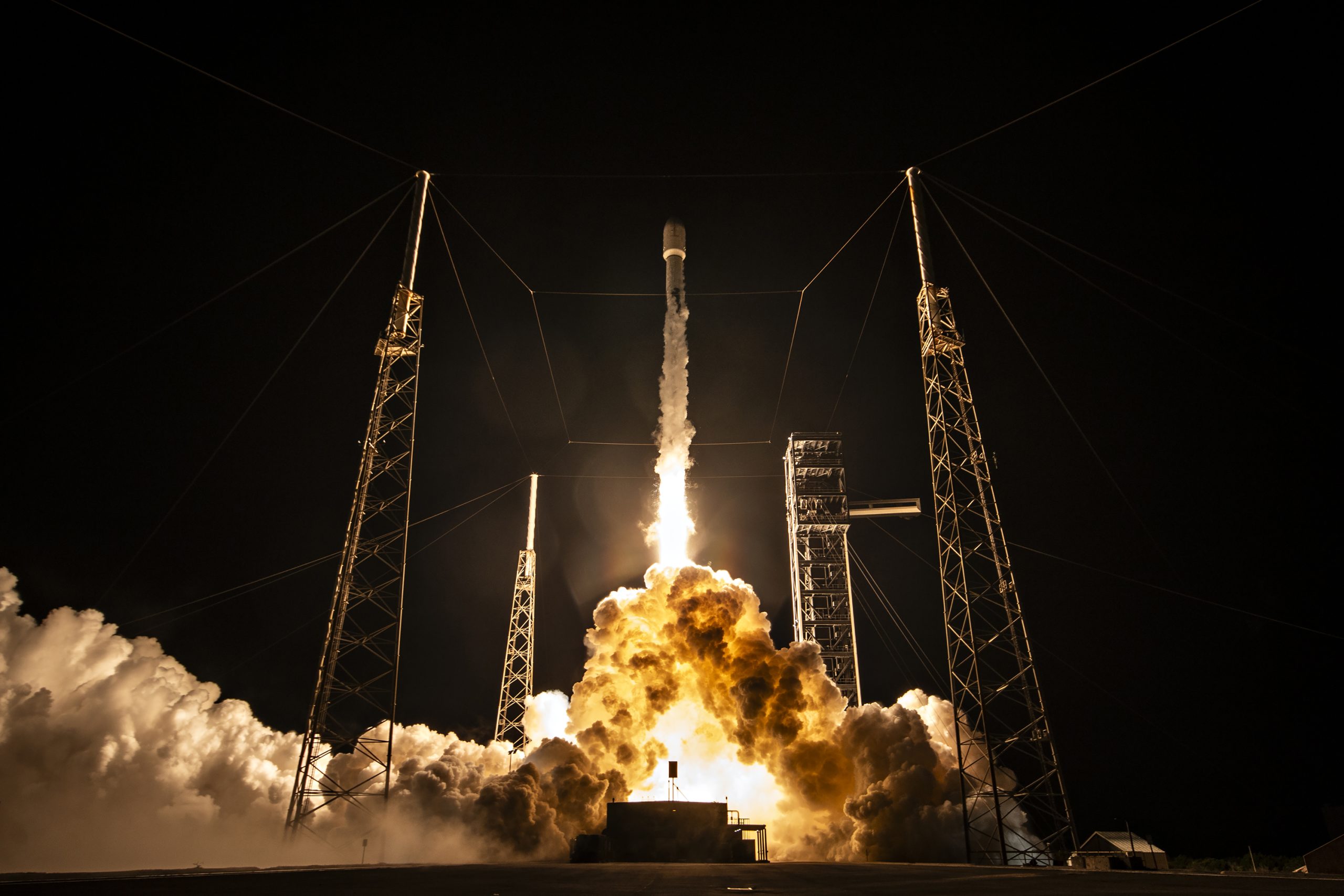 SpaceX EchoStar 25 Falcon 9 Block 5 Rocket Launch