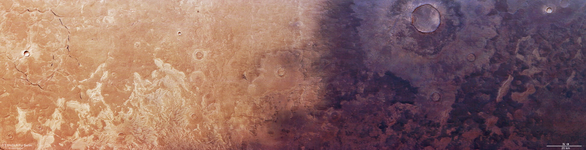 Ash creeps across Mars - Space Launch Schedule
