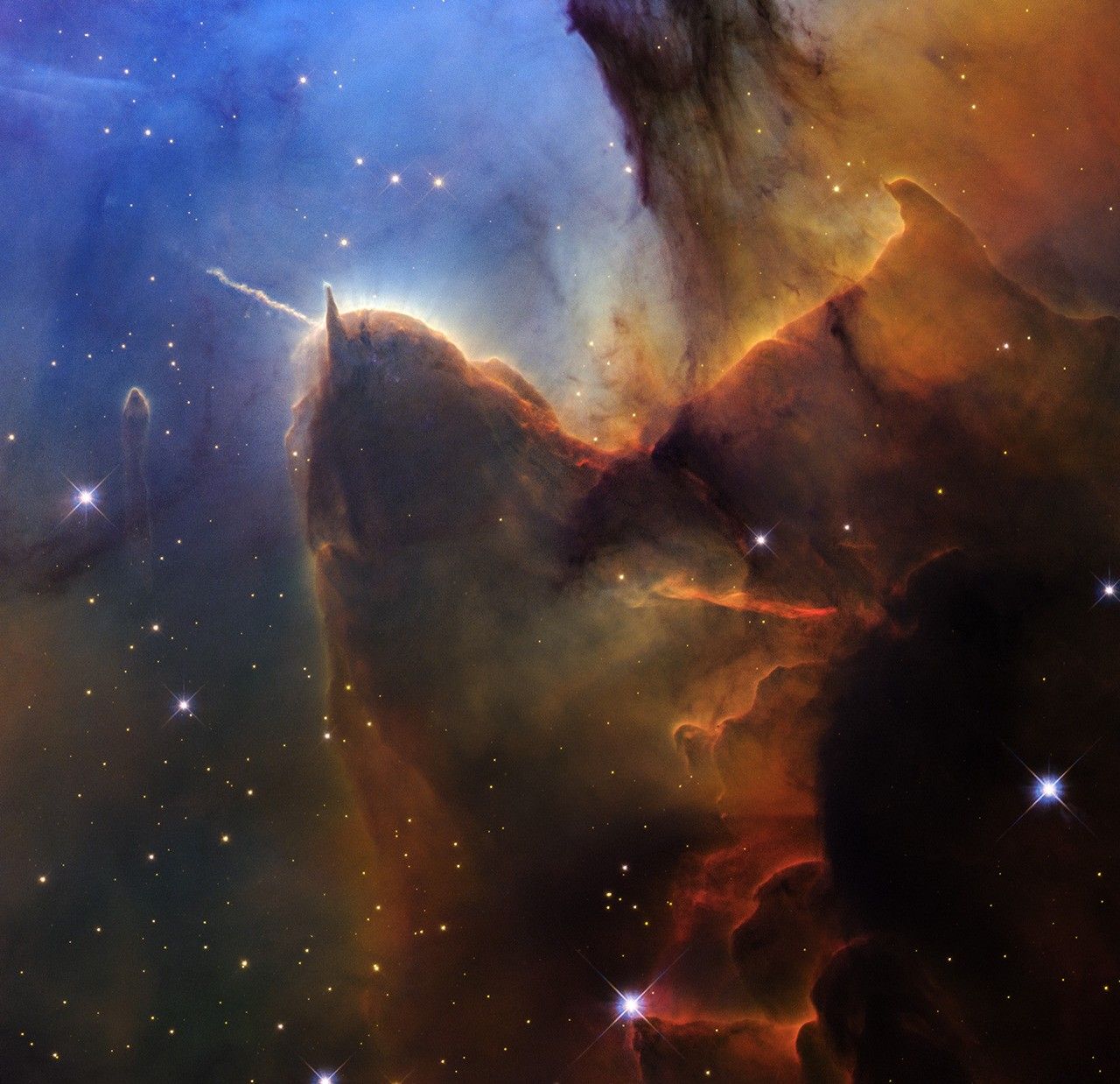 NASA’s Hubble Dazzles With Young Stars in Trifid Nebula - Space Launch ...