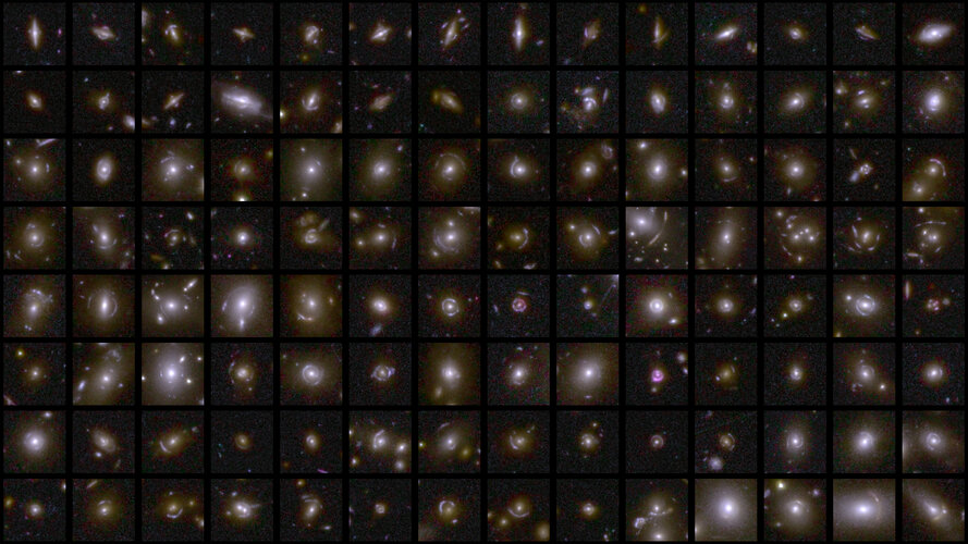 Euclid Space Warps Help Spot Galaxies Bending Spacetime Space Launch