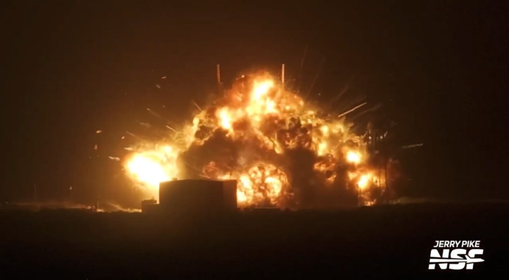 Blue Origin’s New Glenn explodes during Static Fire test at LC-36 ...