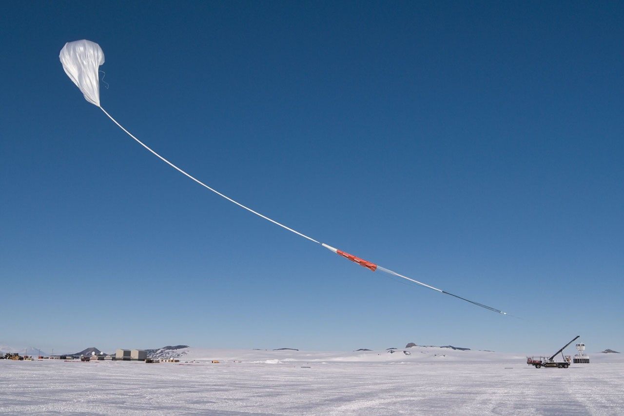 New Instrument Used Antarctic Ice Sheet to Probe Extreme Universe ...
