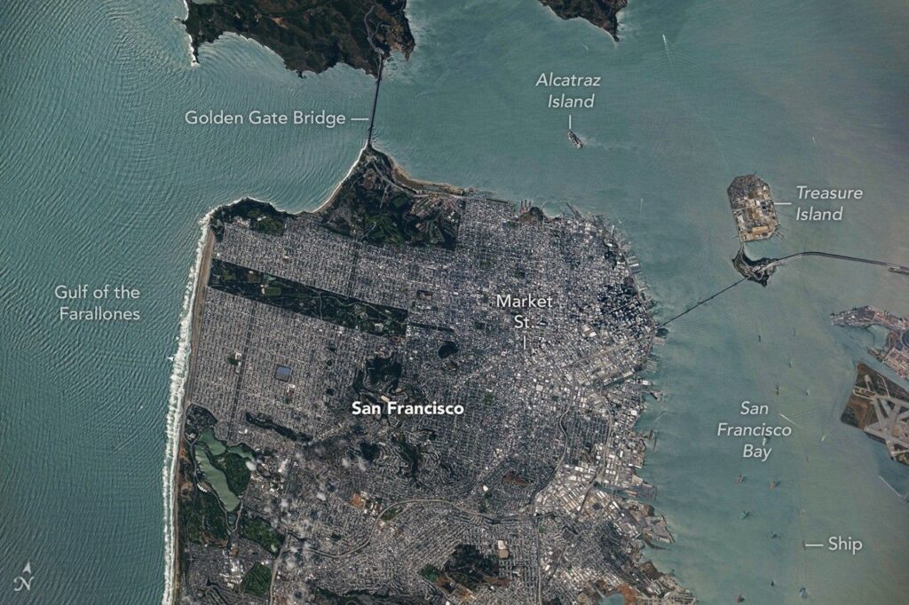 San Francisco’s Metropolitan Mosaic - Space Launch Schedule