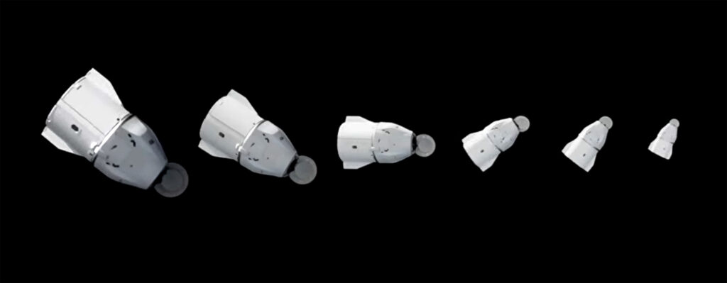 SpaceX Dragon departs International Space Station to return to Earth