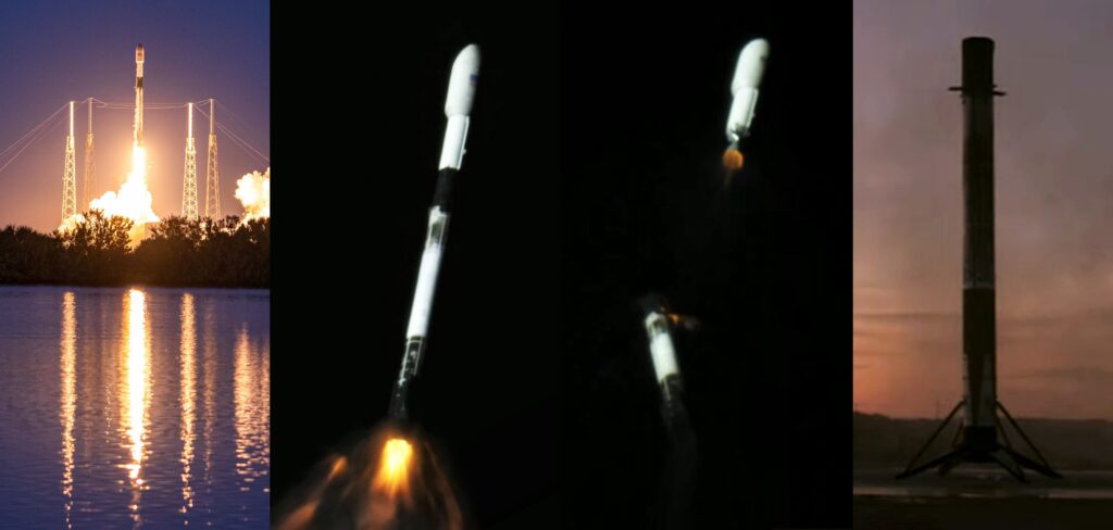 SpaceX debuts converted Falcon Heavy booster on spectacular Italian ...