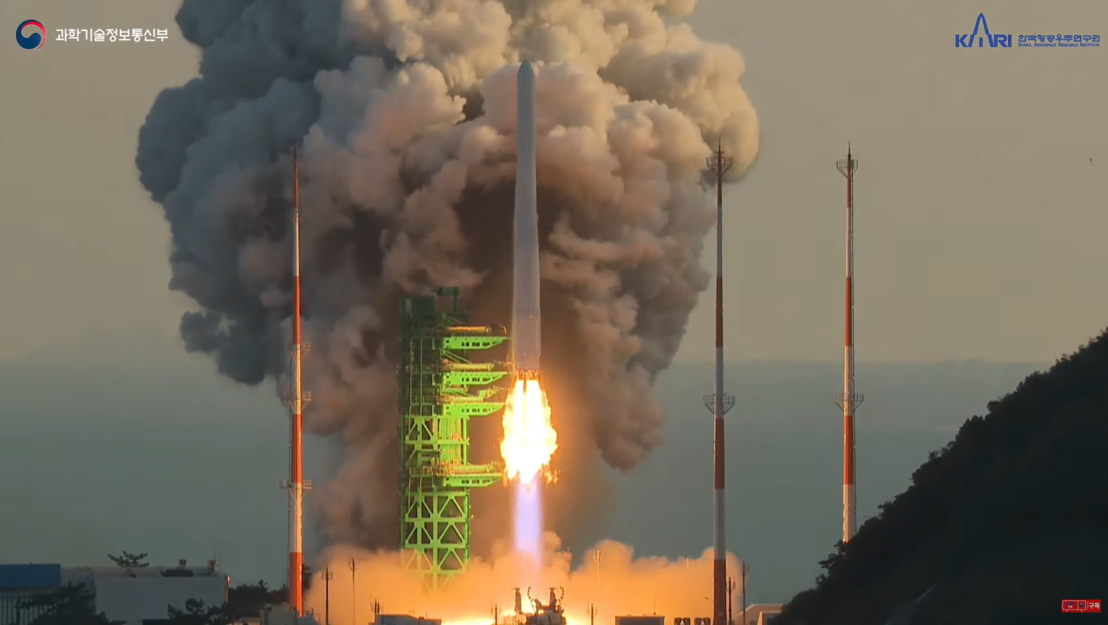 South Korea’s KSLV-II conducts maiden launch attempt