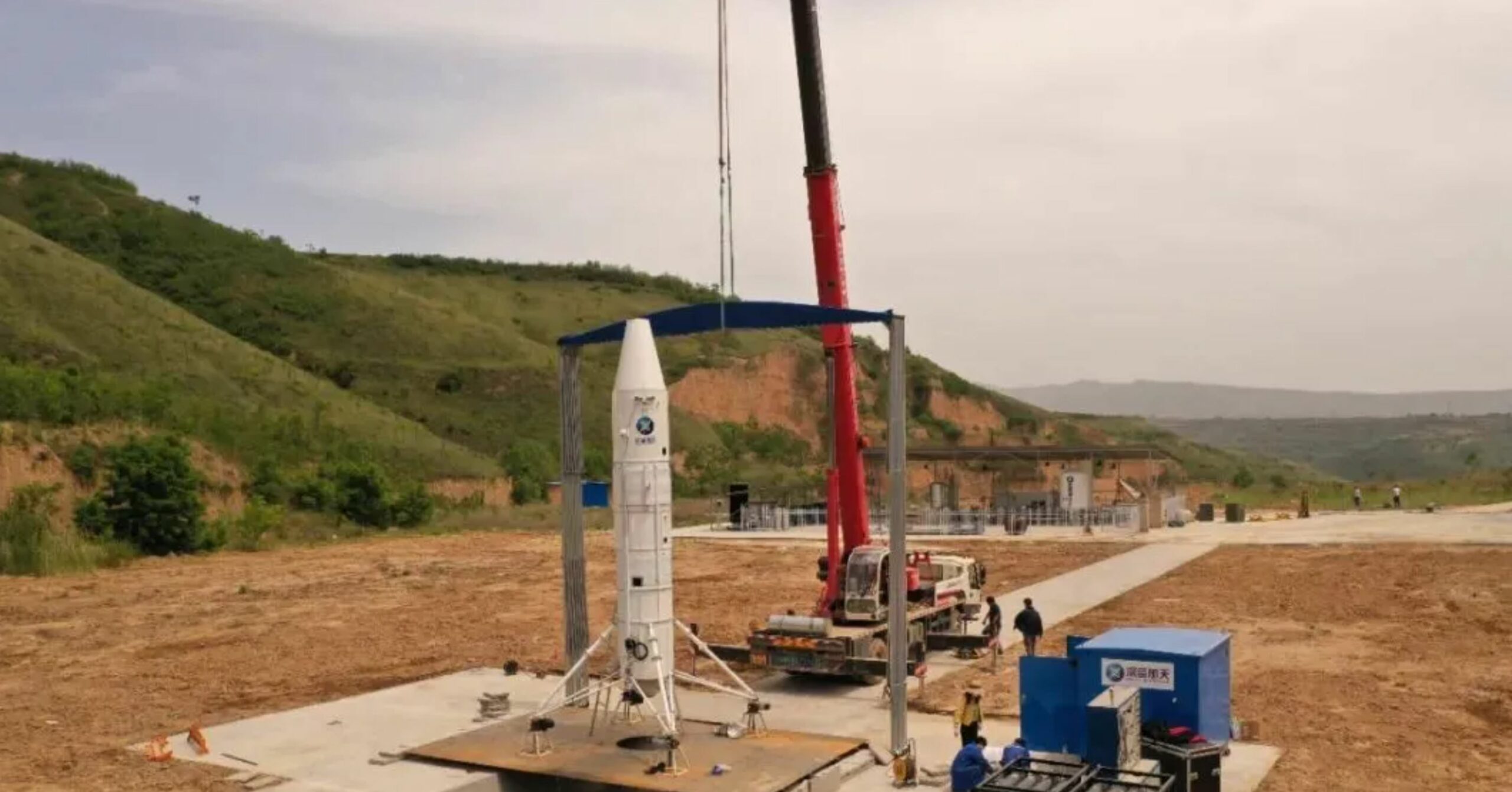 Chinese rocket companies are preparing for hop tests
