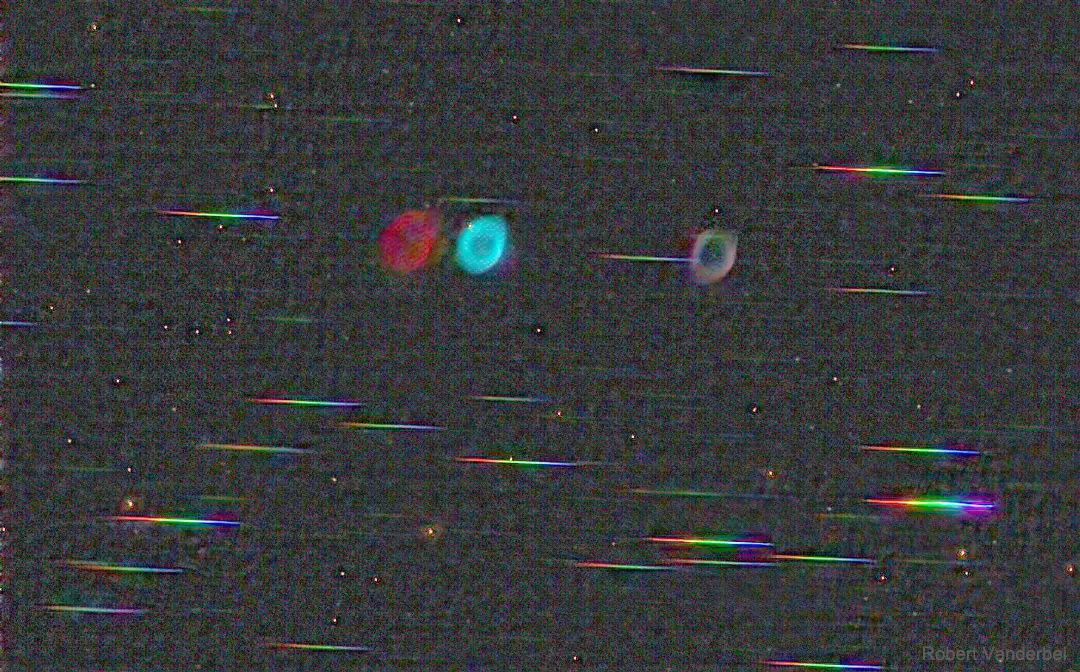 Color Of Ring Nebula M57