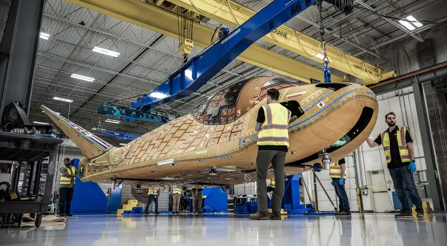 First Dream Chaser vehicle takes shape