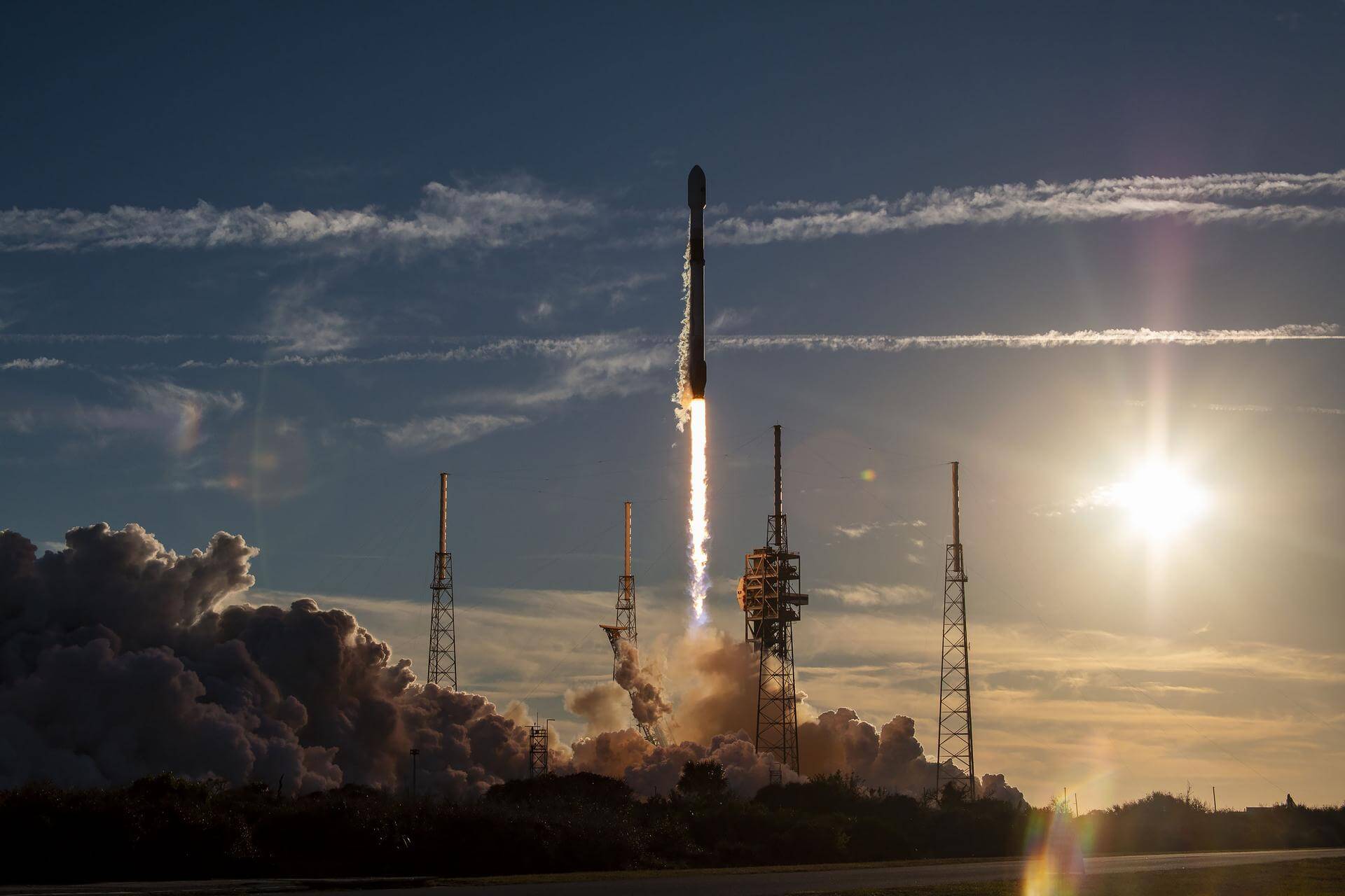 SpaceX - USSF-124 - Falcon 9 Block 5 Rocket Launch