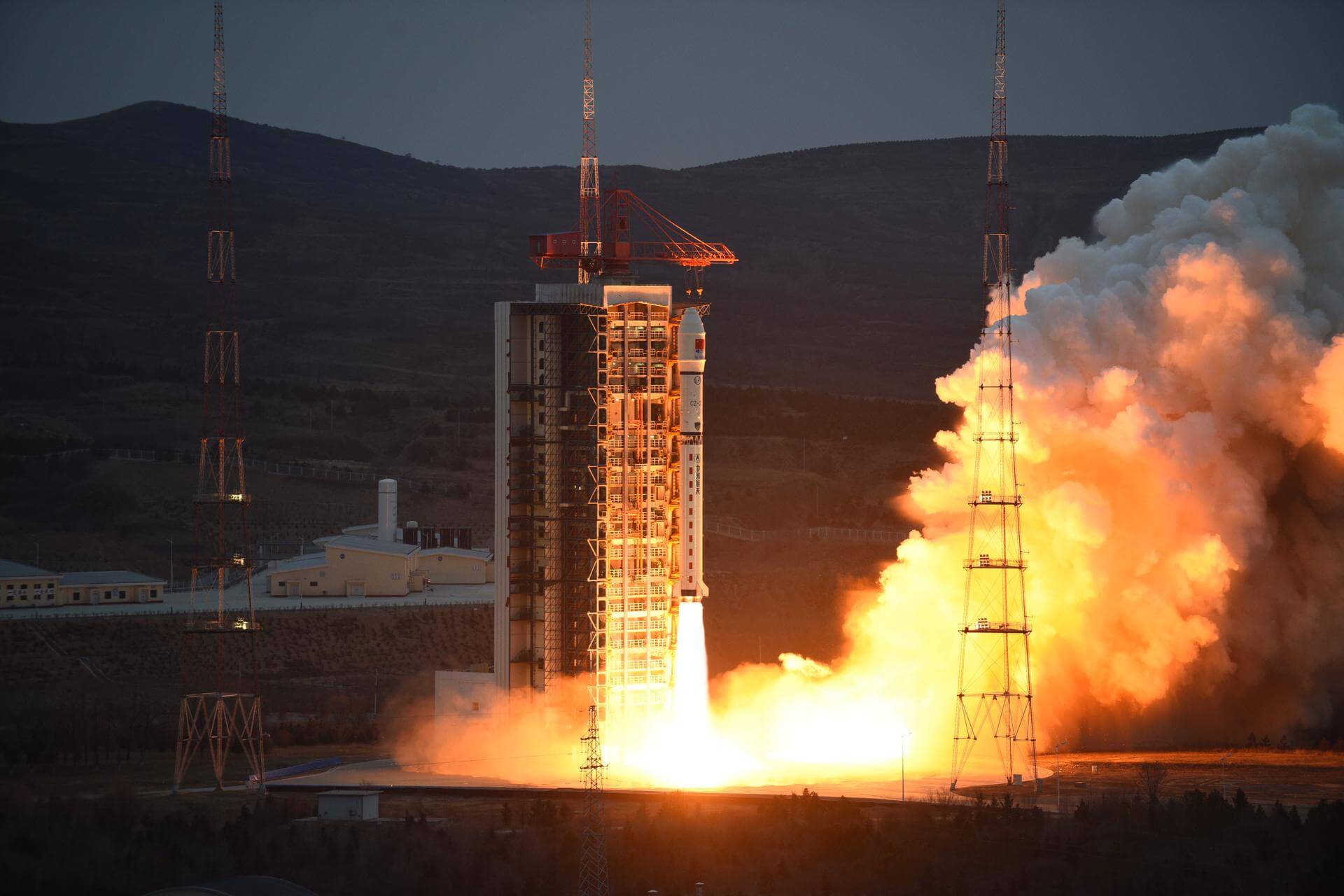 CASC - PIESAT-1 x 4 - Long March 2D Rocket Launch