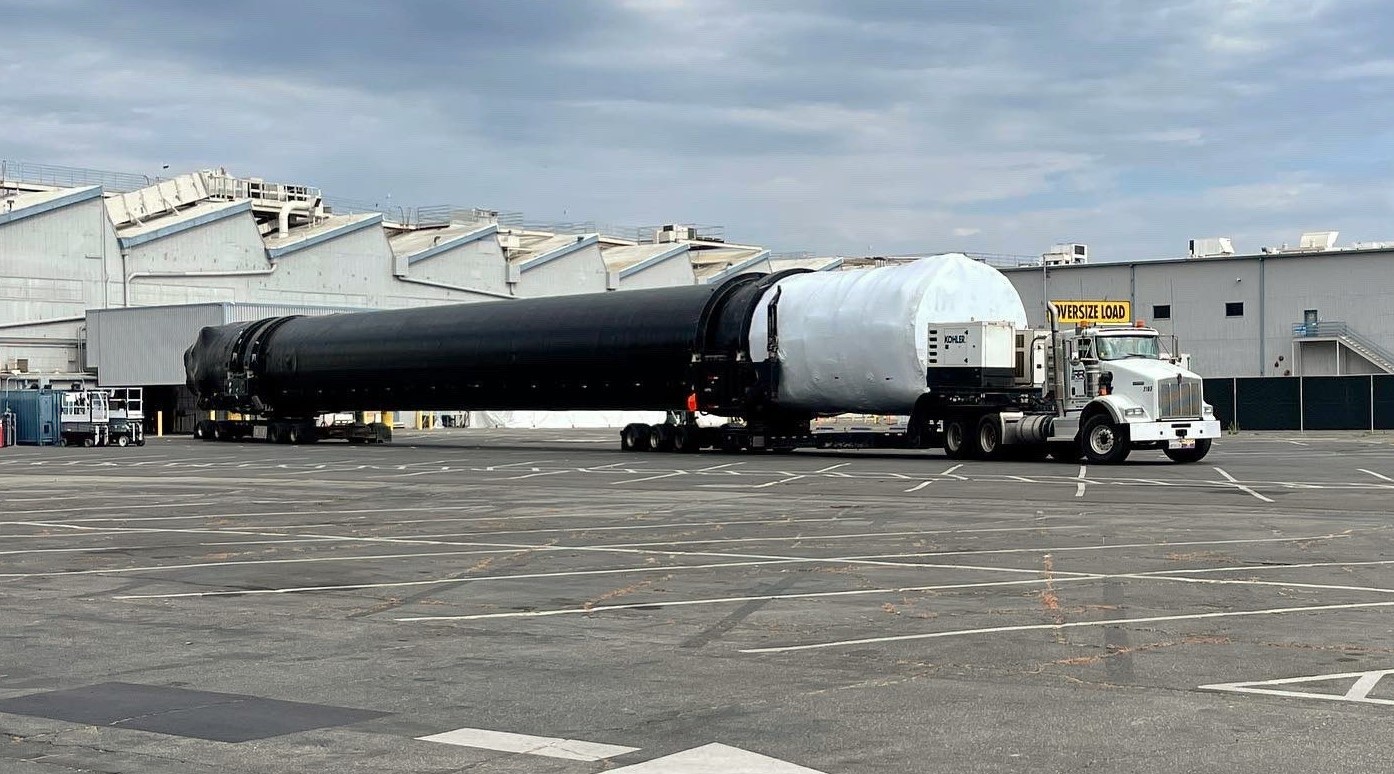 SpaceX’s fourth Falcon booster delivery this year hints at rare ...
