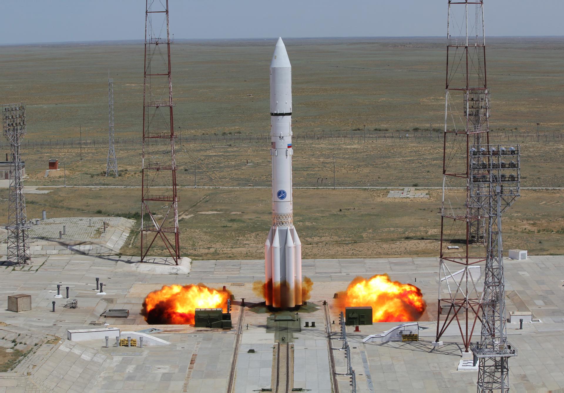 RFSA - AngoSat-2 - Proton-M/Blok DM-03 Rocket Launch