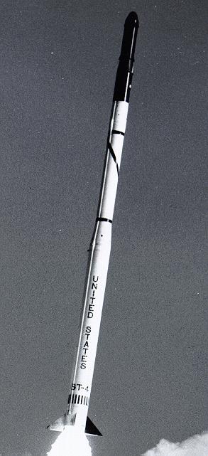 NASA - S-55 - Scout X-1 Rocket Launch