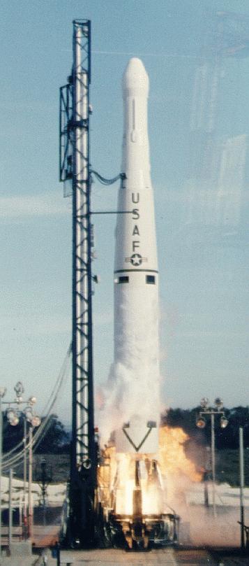 United States Air Force - Transit 1B - Thor DM-21 Ablestar Rocket Launch